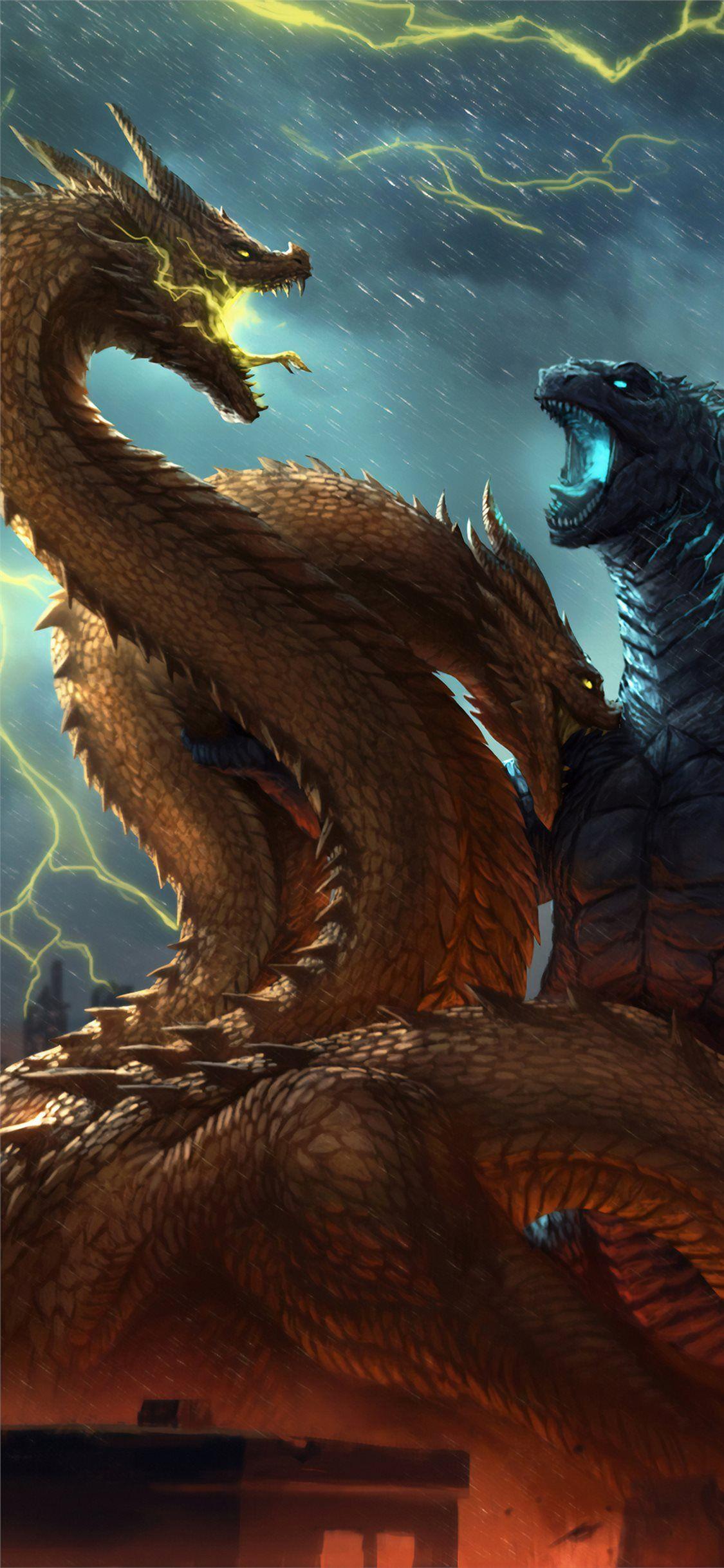 Godzilla Dragon Wallpapers - Top Free Godzilla Dragon Backgrounds ...