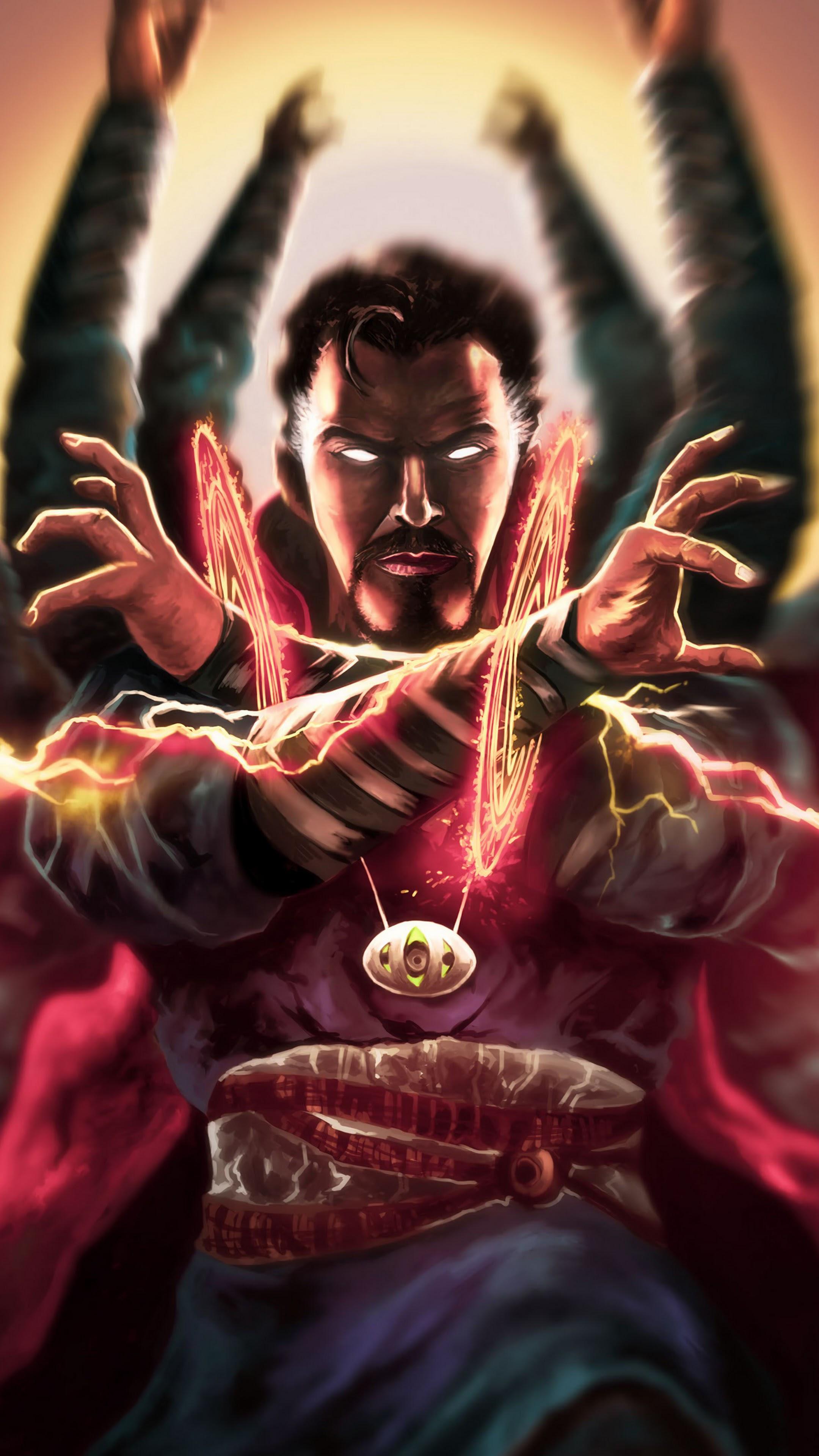 Doctor Strange Neon Wallpapers - Top Free Doctor Strange Neon ...