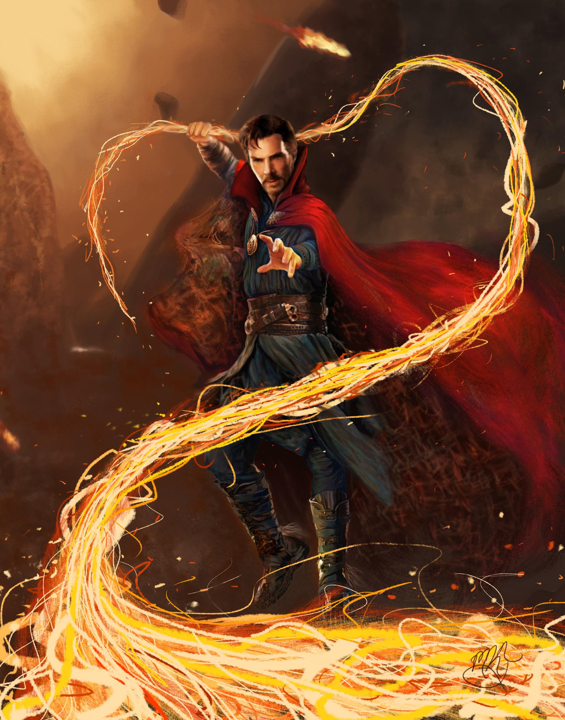 Doctor Strange Neon Wallpapers - Top Free Doctor Strange Neon ...