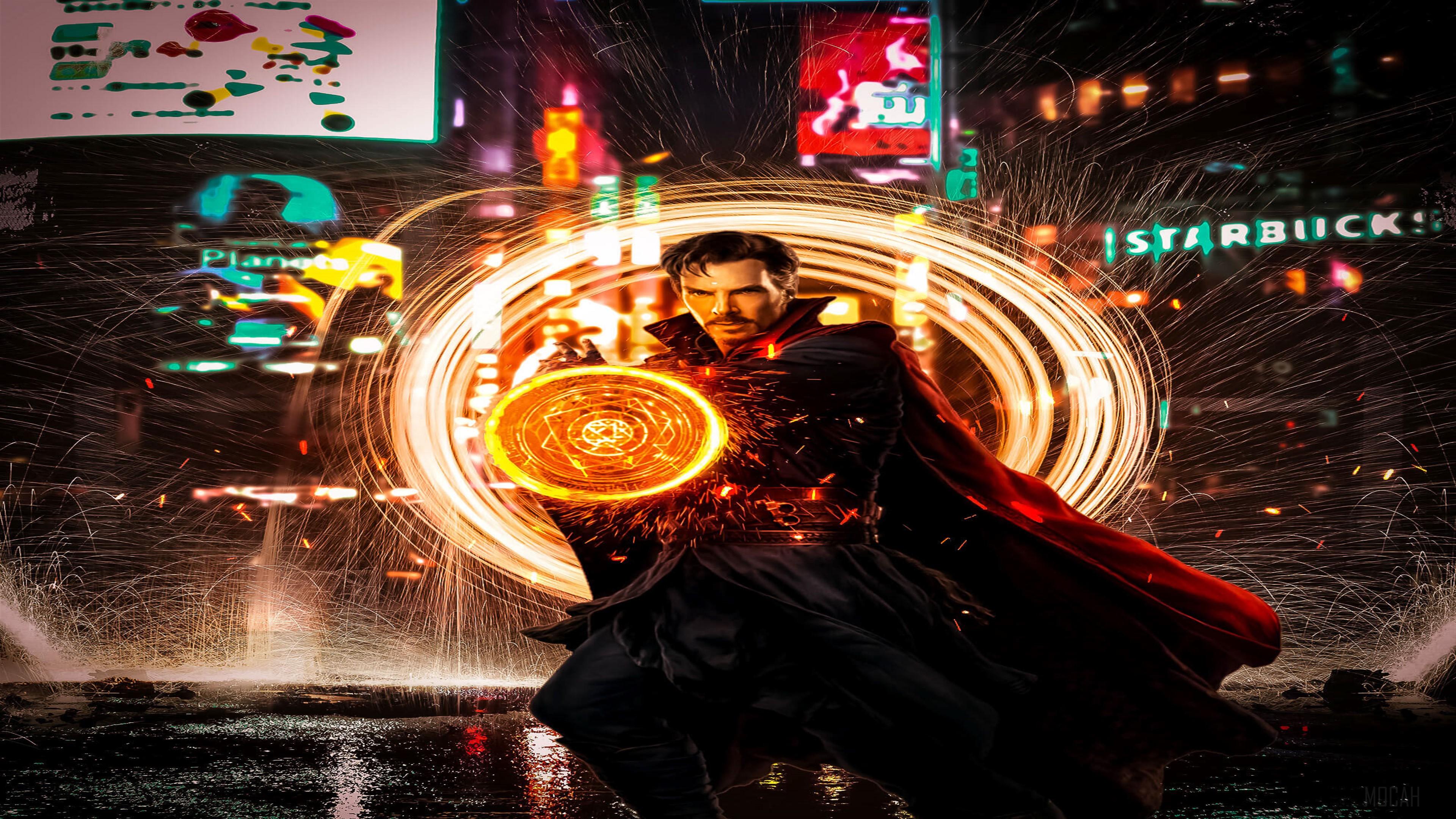 Doctor Strange Neon Wallpapers - Top Free Doctor Strange Neon ...