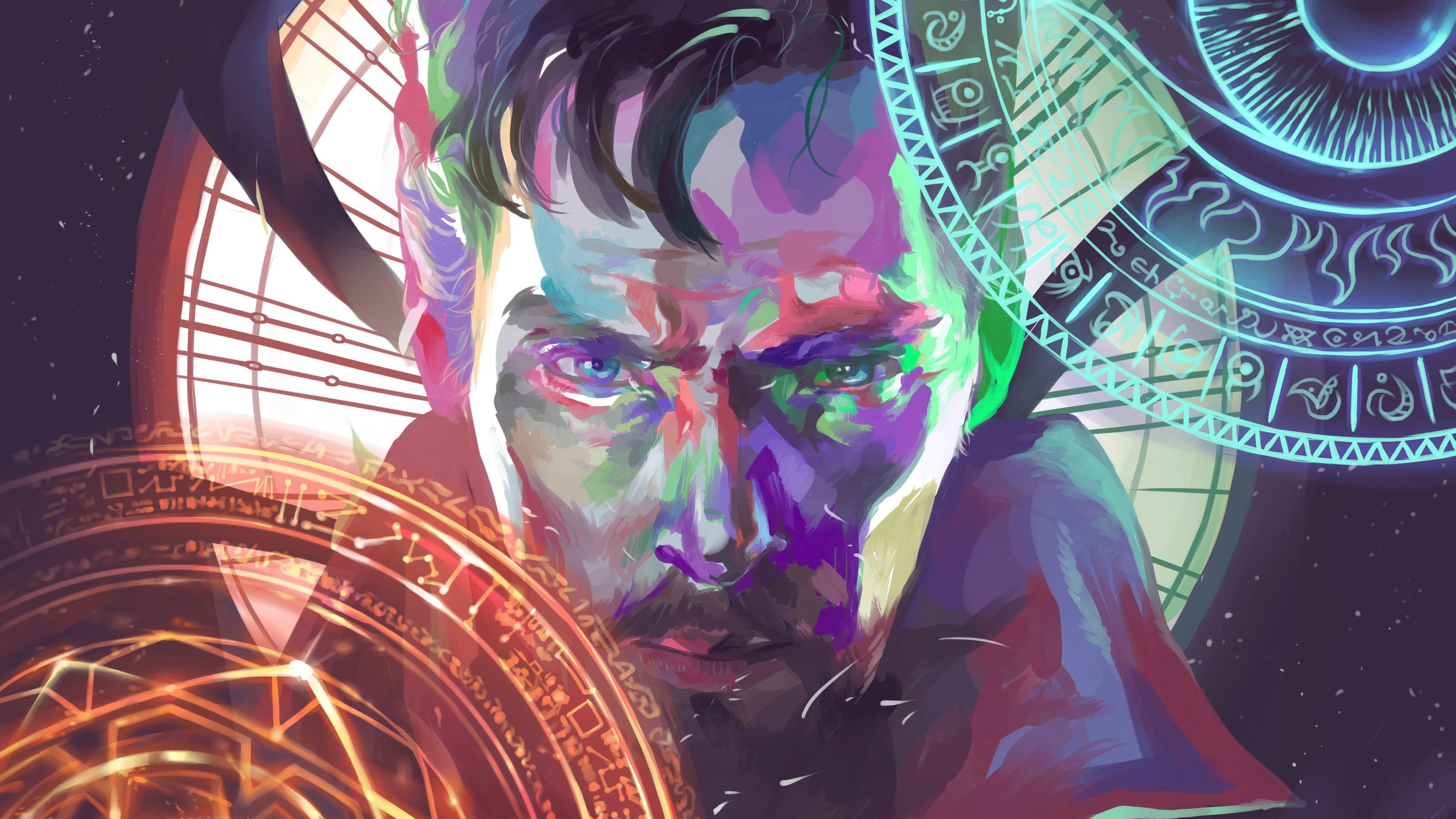 Doctor Strange Neon Wallpapers - Top Free Doctor Strange Neon ...