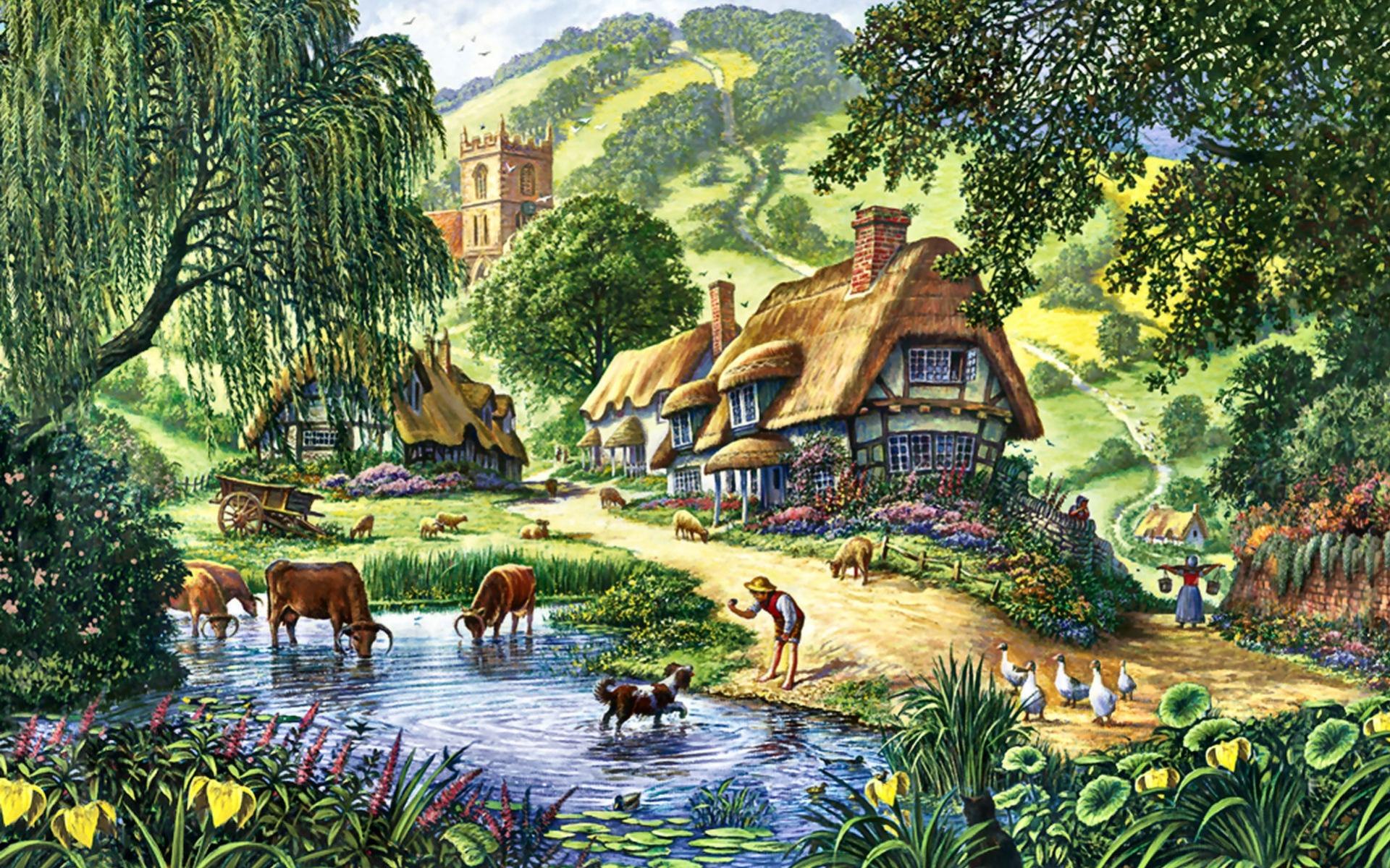 Country Life Wallpapers - Top Free Country Life Backgrounds ...