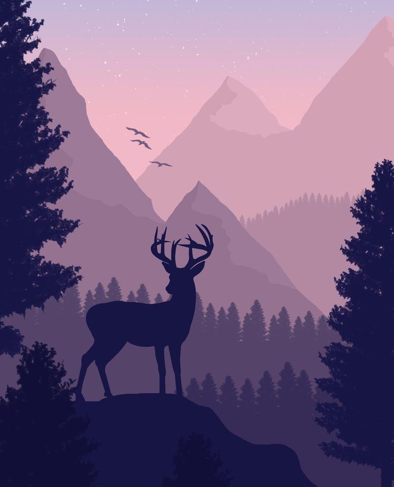 Deer Mountain Wallpapers - Top Free Deer Mountain Backgrounds ...