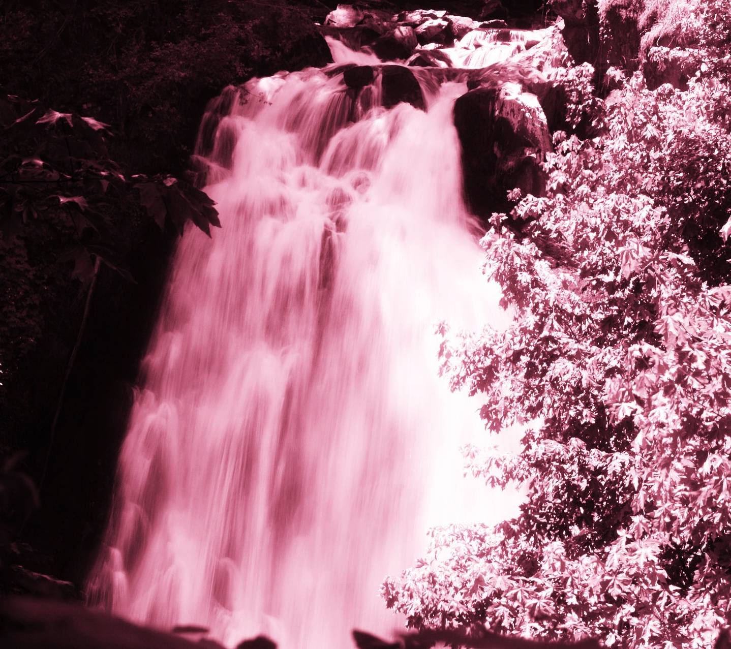 Pink Waterfall Wallpapers - Top Free Pink Waterfall Backgrounds ...