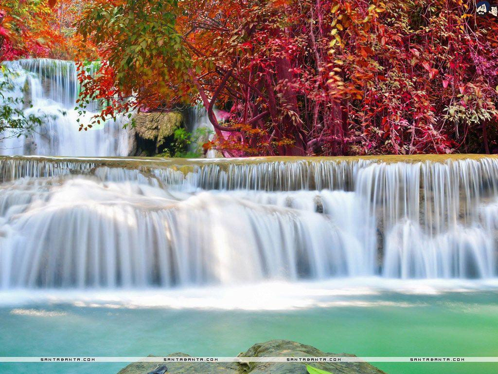 Pink Waterfall Wallpapers - Top Free Pink Waterfall Backgrounds ...