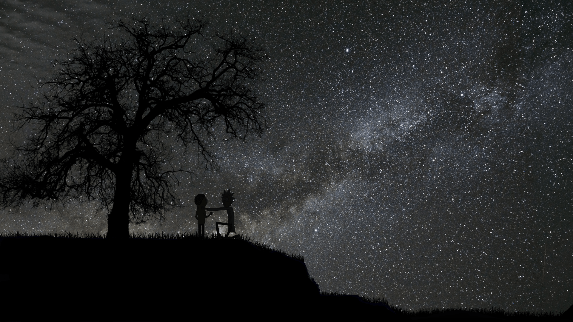 Rick and Morty Dark Wallpapers - Top Free Rick and Morty Dark ...