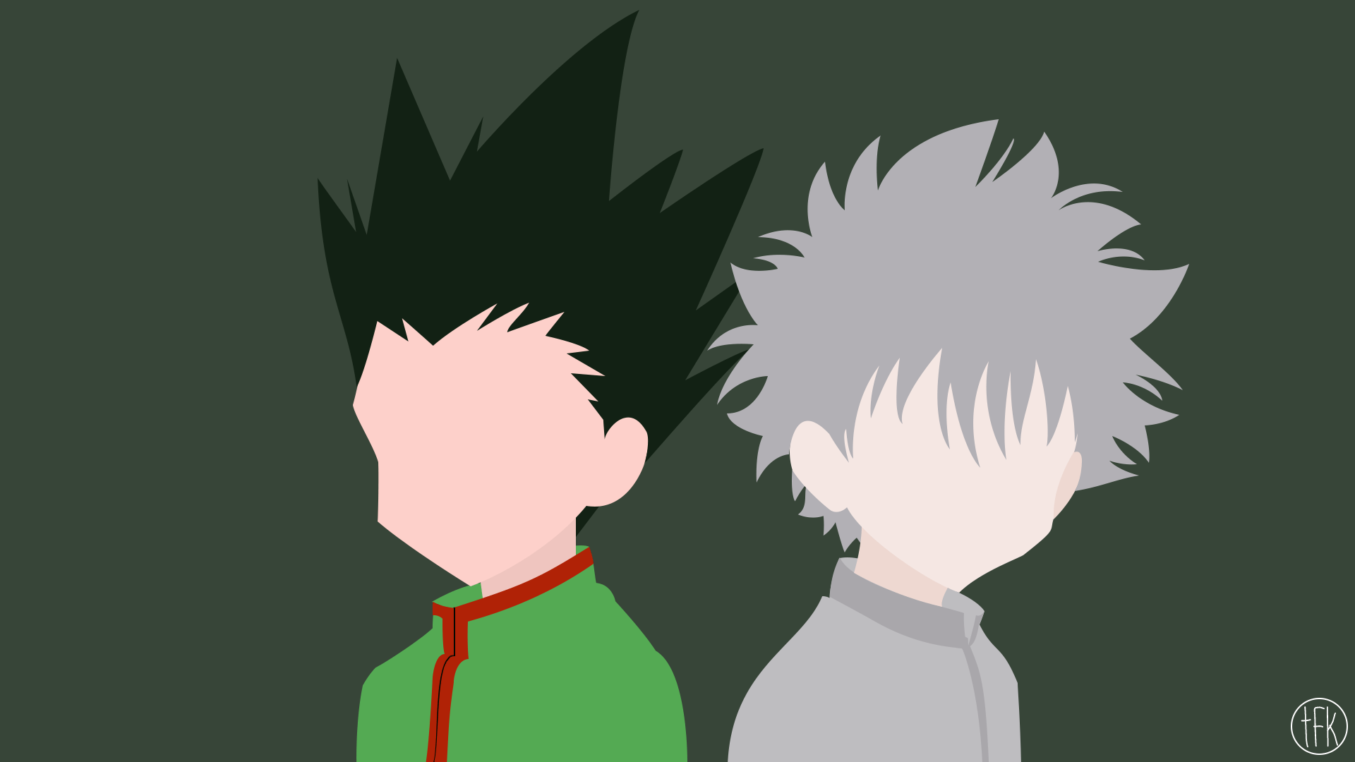 Killua Minimalist Wallpapers - Top Free Killua Minimalist Backgrounds ...