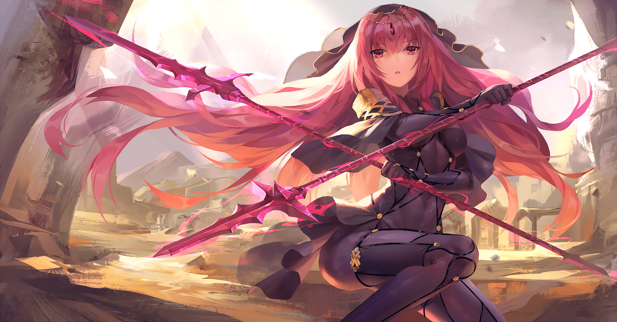 Scathach Wallpapers - Top Free Scathach Backgrounds - WallpaperAccess