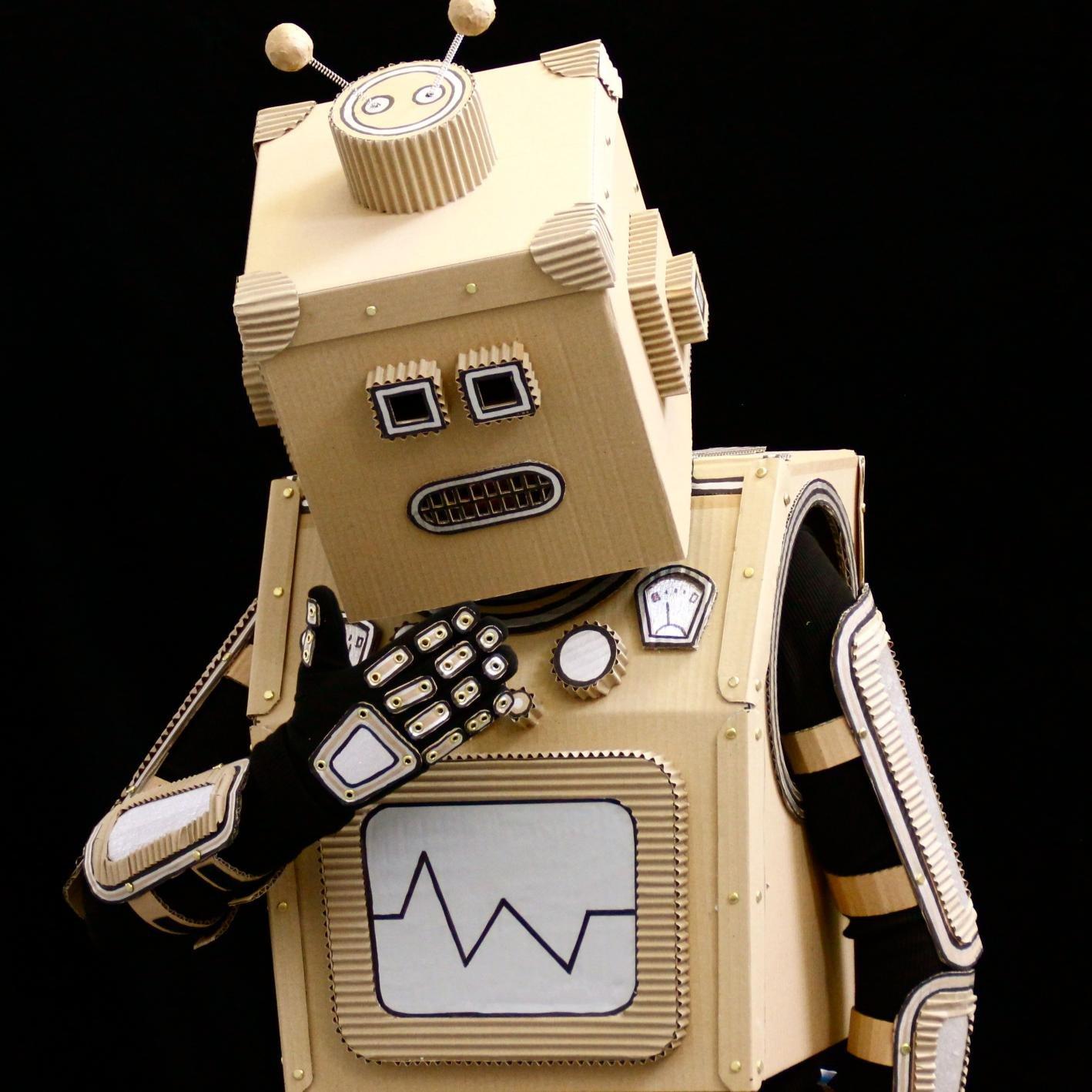 Cardboard Robot Wallpapers - Top Free Cardboard Robot Backgrounds ...