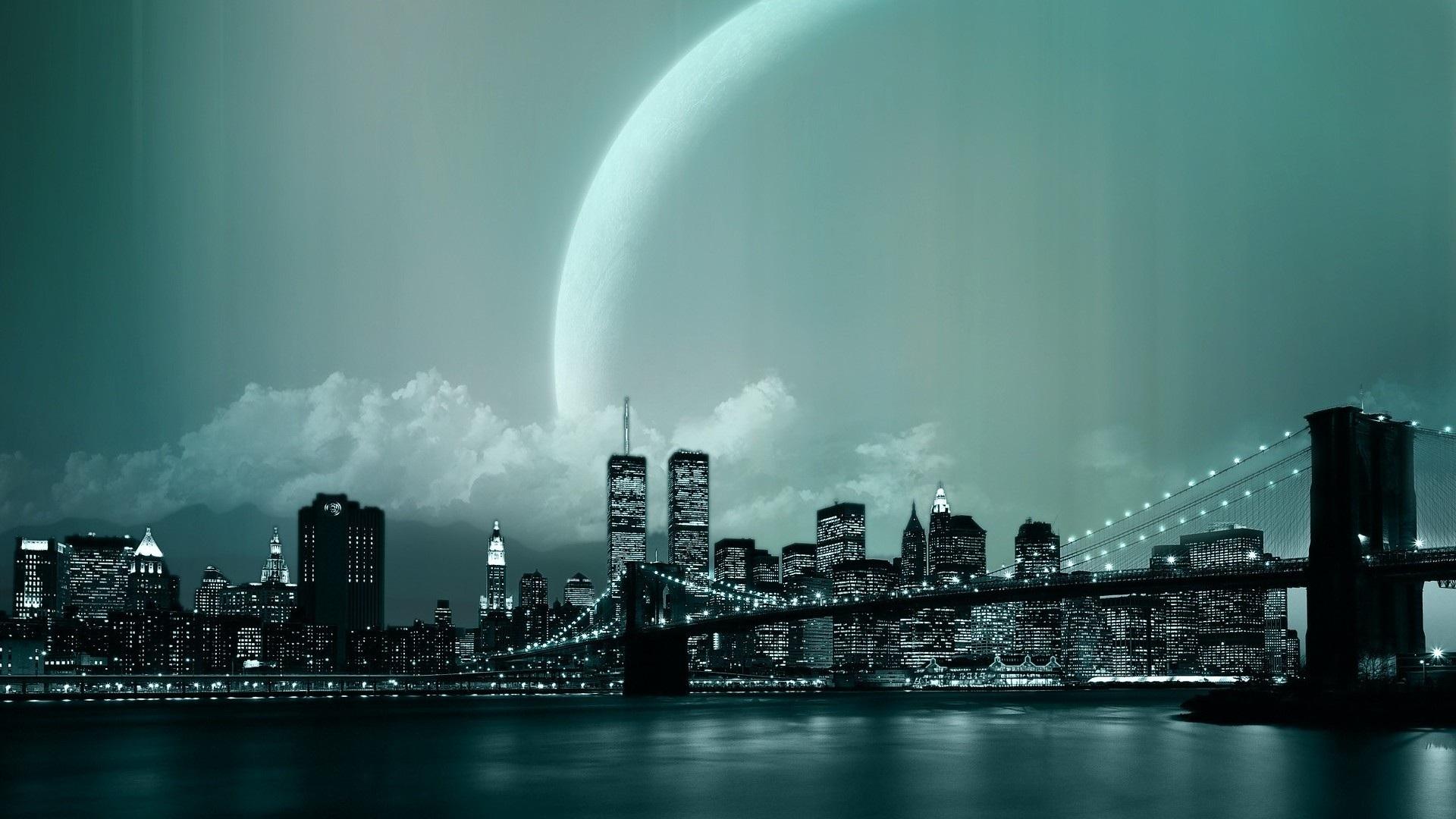Moonlight City Wallpapers - Top Free Moonlight City Backgrounds ...