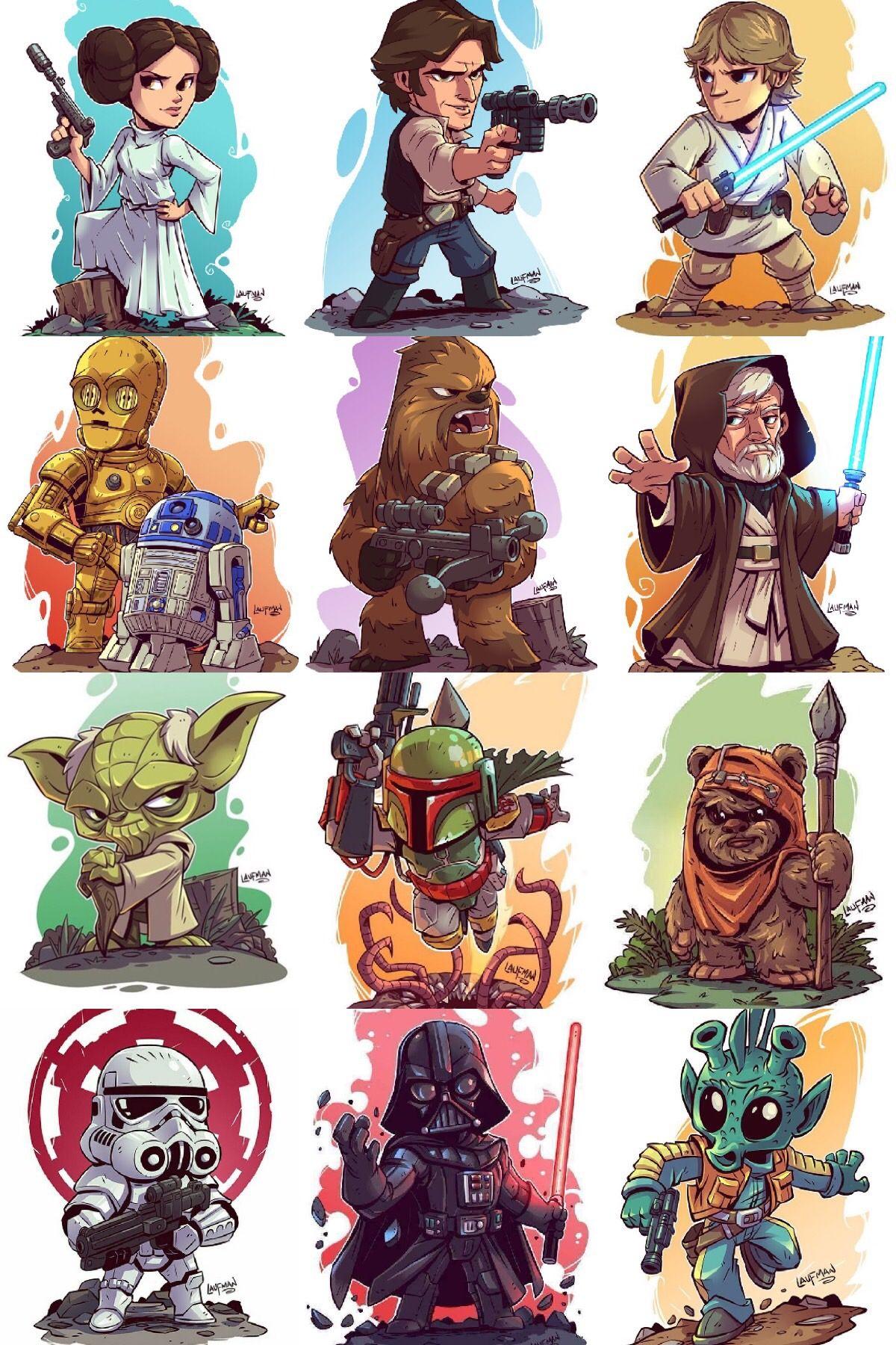 Star Wars Cartoon Characters Wallpapers - Top Free Star Wars Cartoon ...