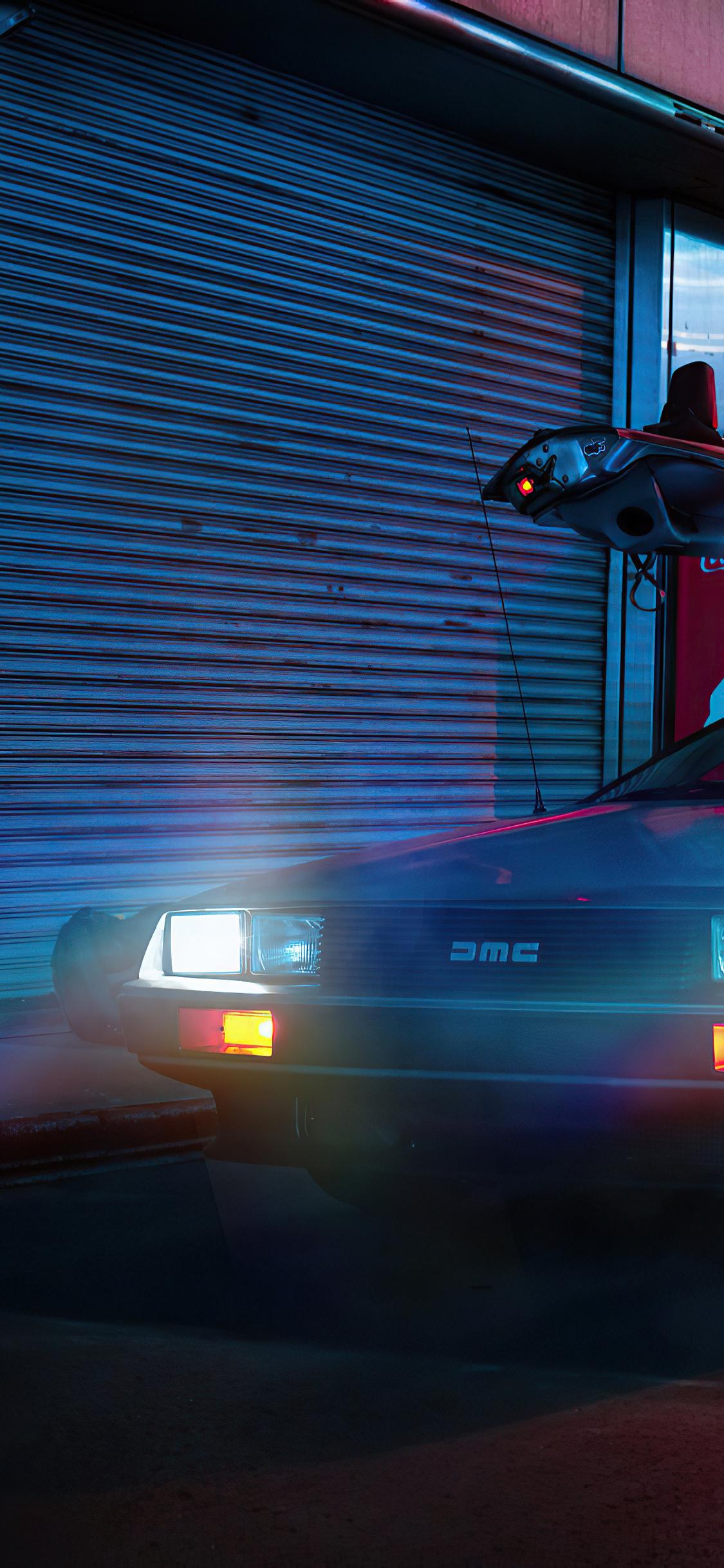 DeLorean iPhone Wallpapers - Top Free DeLorean iPhone Backgrounds ...