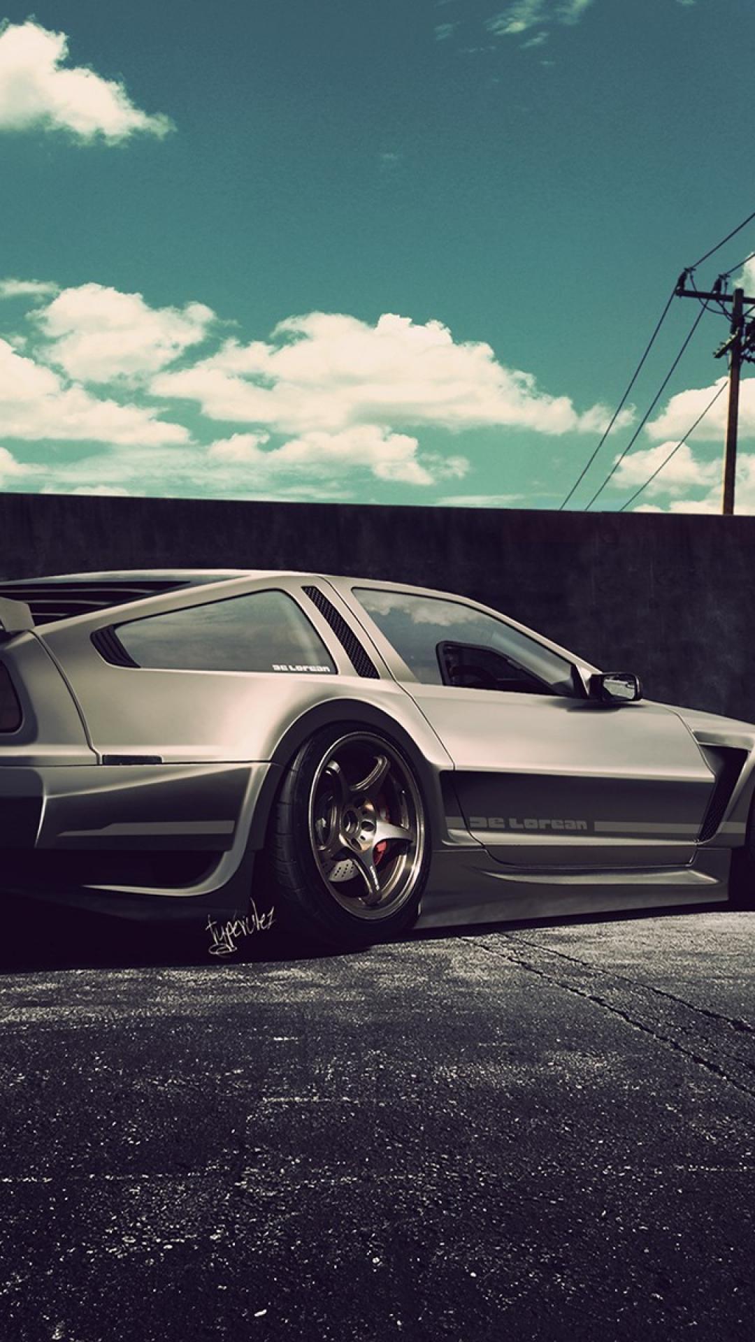 DeLorean iPhone Wallpapers - Top Free DeLorean iPhone Backgrounds ...