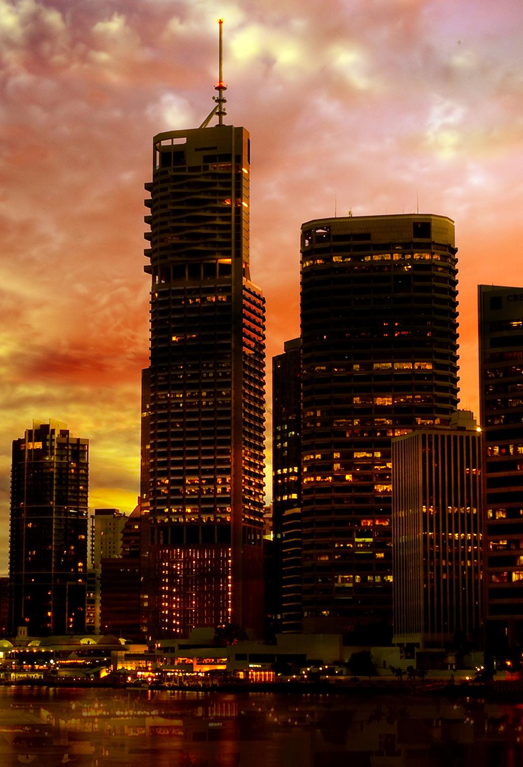 City Sunset iPhone Wallpapers - Top Free City Sunset iPhone Backgrounds ...