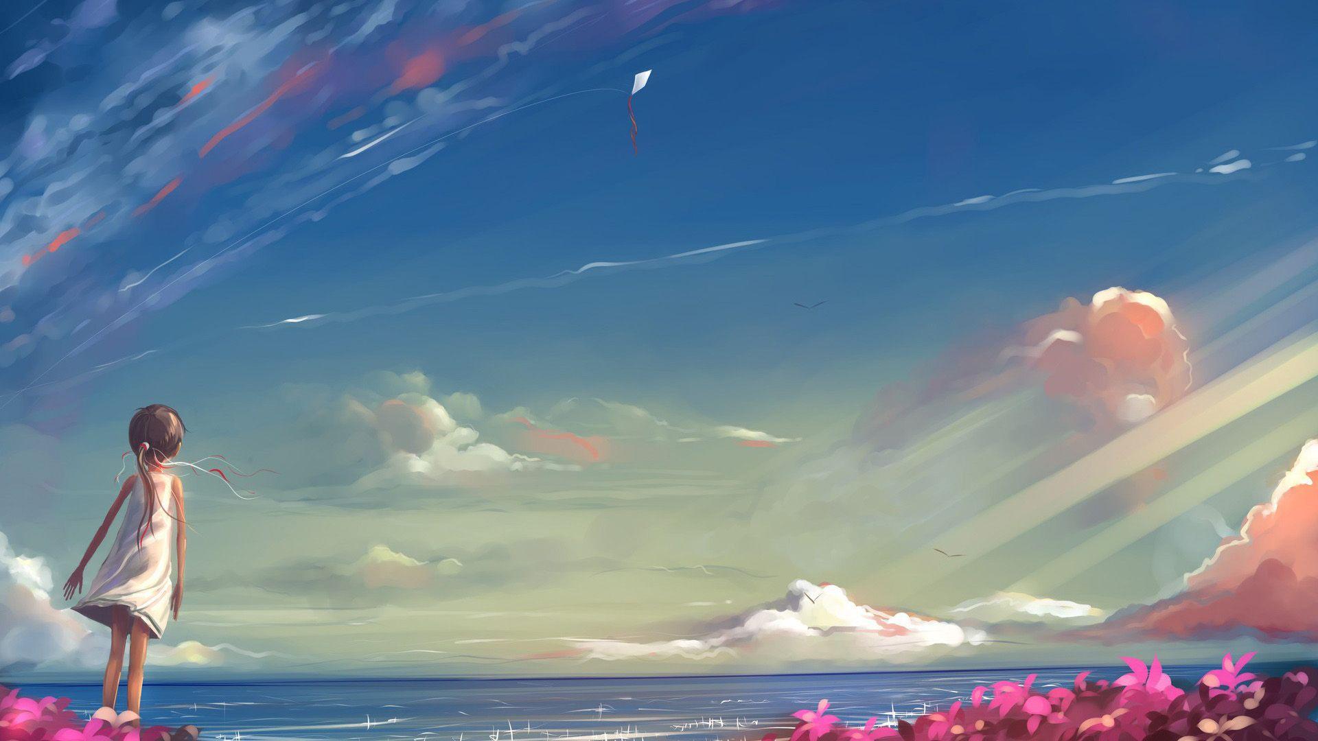 Anime Sea Wallpapers - Top Free Anime Sea Backgrounds - WallpaperAccess