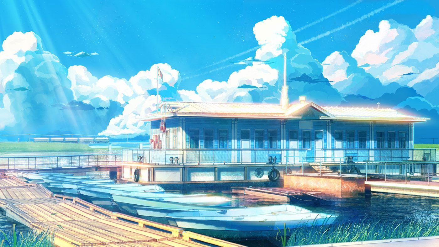 Anime Sea Wallpapers - Top Free Anime Sea Backgrounds - WallpaperAccess