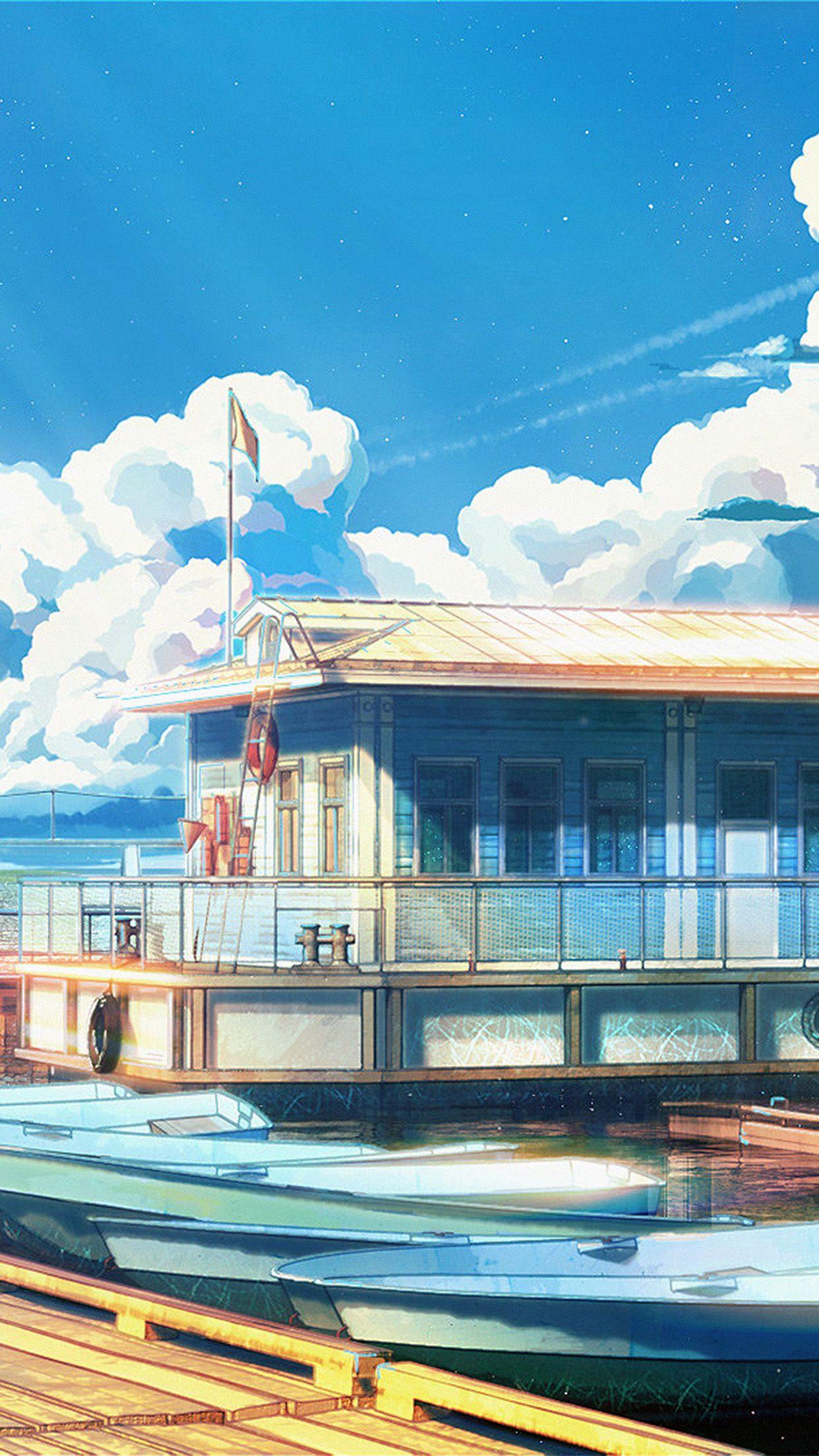 Anime Sea Wallpapers - Top Free Anime Sea Backgrounds - WallpaperAccess
