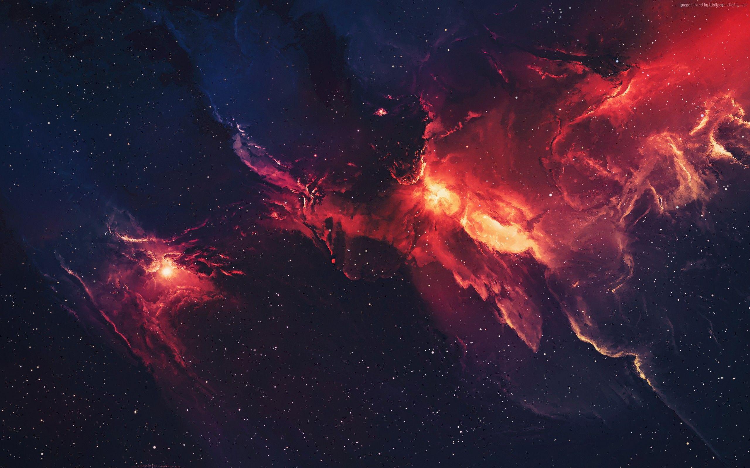 Red Space HD Desktop Wallpapers - Top Free Red Space HD Desktop ...