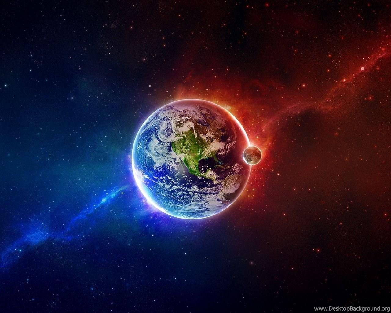 Red Space HD Desktop Wallpapers - Top Free Red Space HD Desktop ...