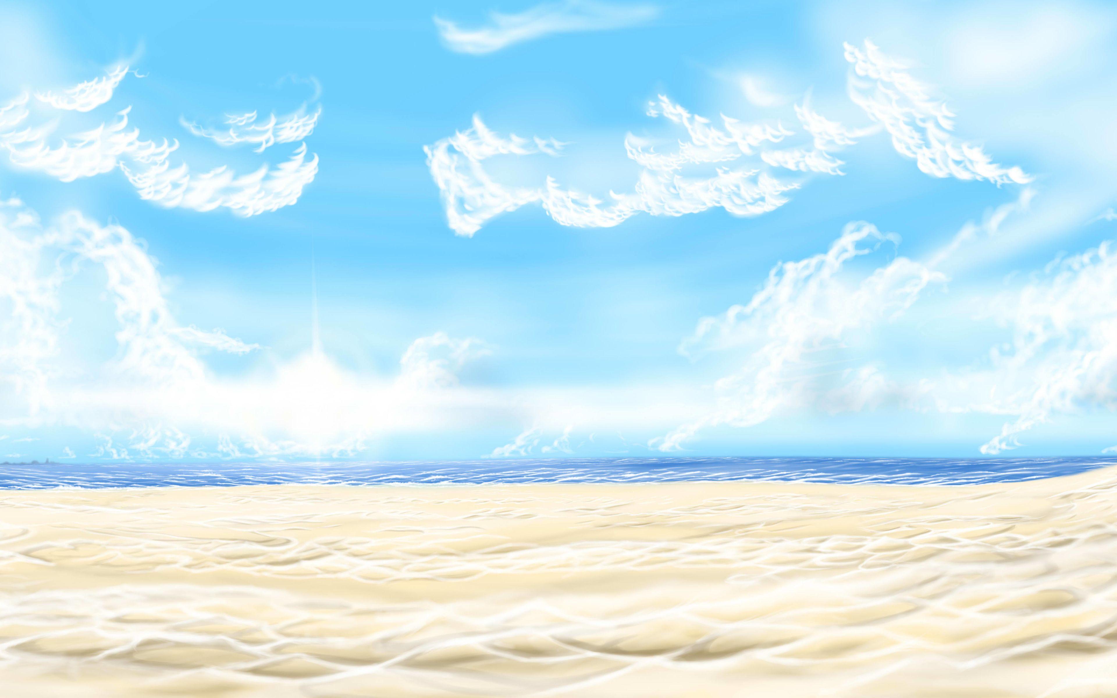 Anime Sea Wallpapers - Top Free Anime Sea Backgrounds - WallpaperAccess
