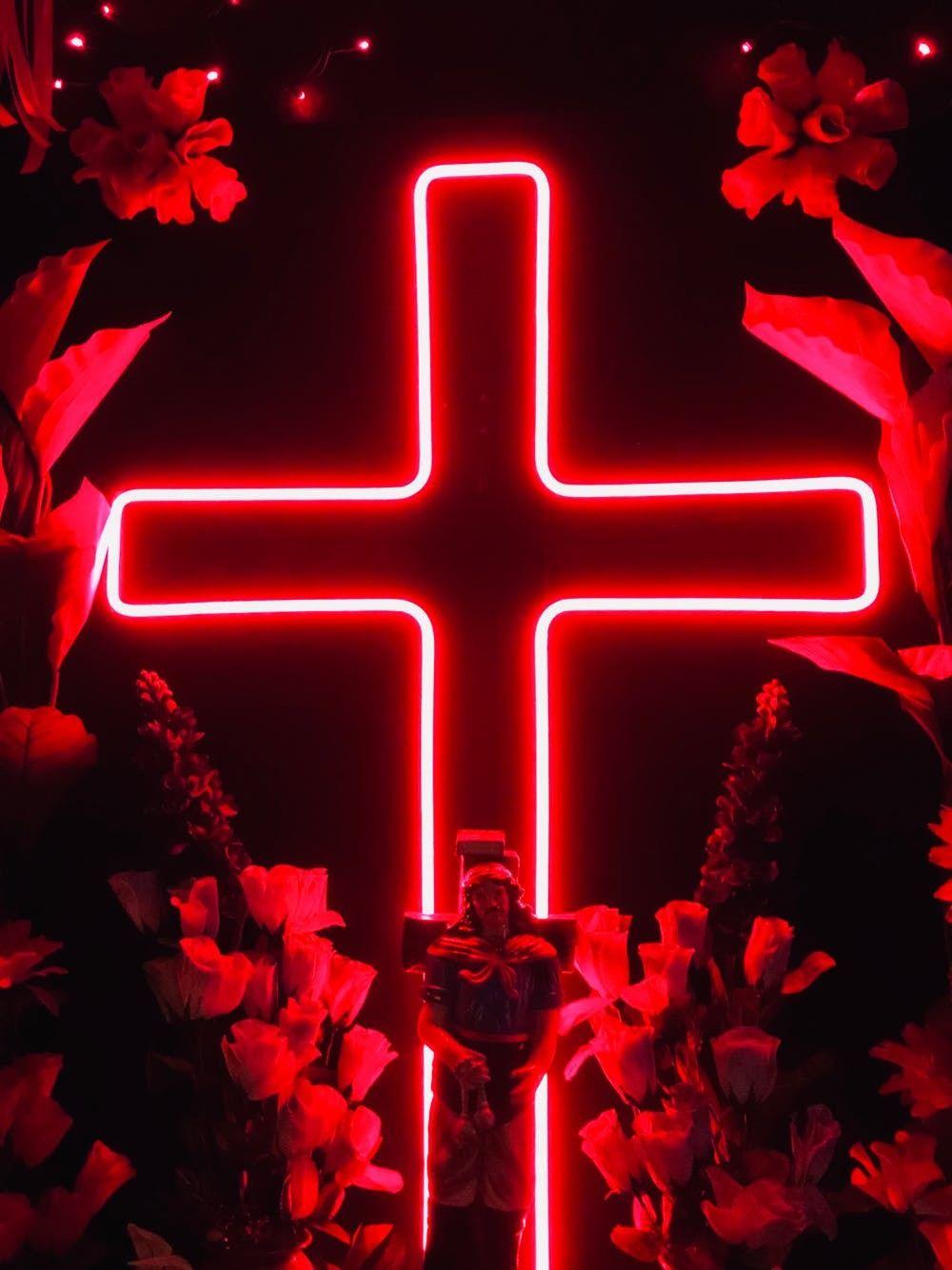 Neon Cross Wallpapers - Top Free Neon Cross Backgrounds - WallpaperAccess