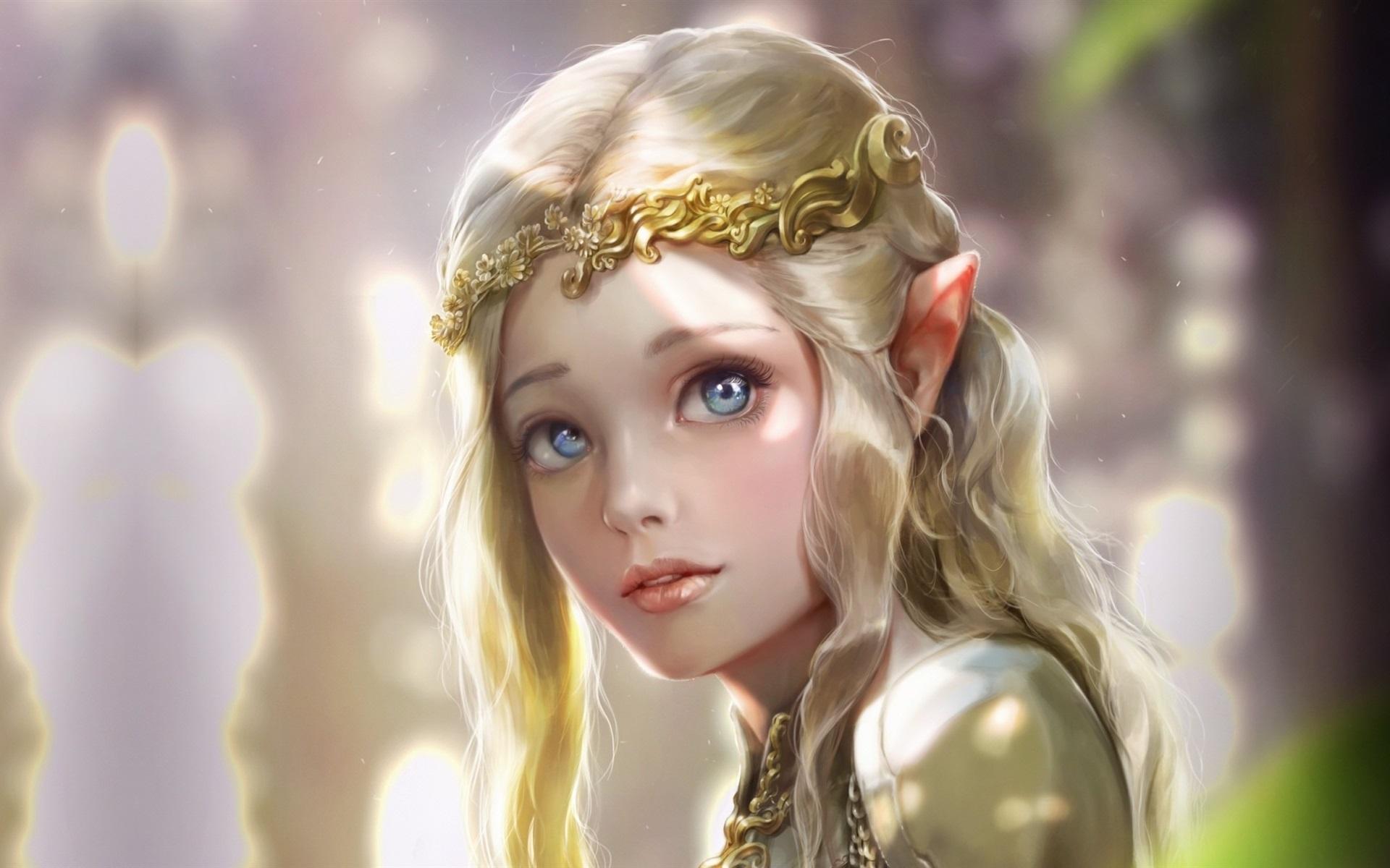 Beautiful Elf Girl Wallpapers - Top Free Beautiful Elf Girl Backgrounds ...