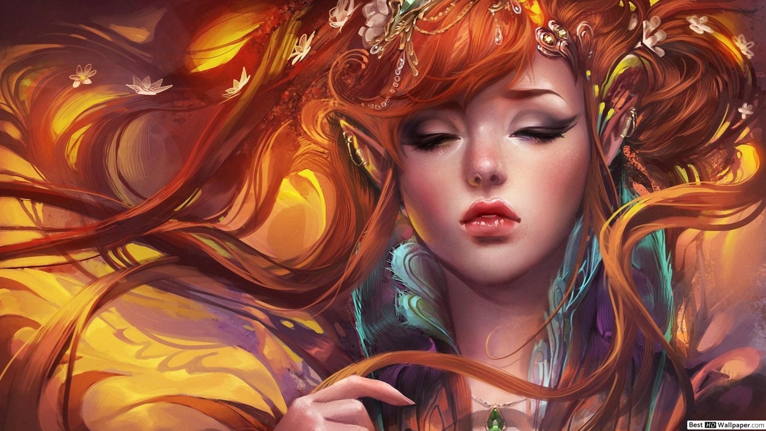 Beautiful Elf Girl Wallpapers - Top Free Beautiful Elf Girl Backgrounds ...