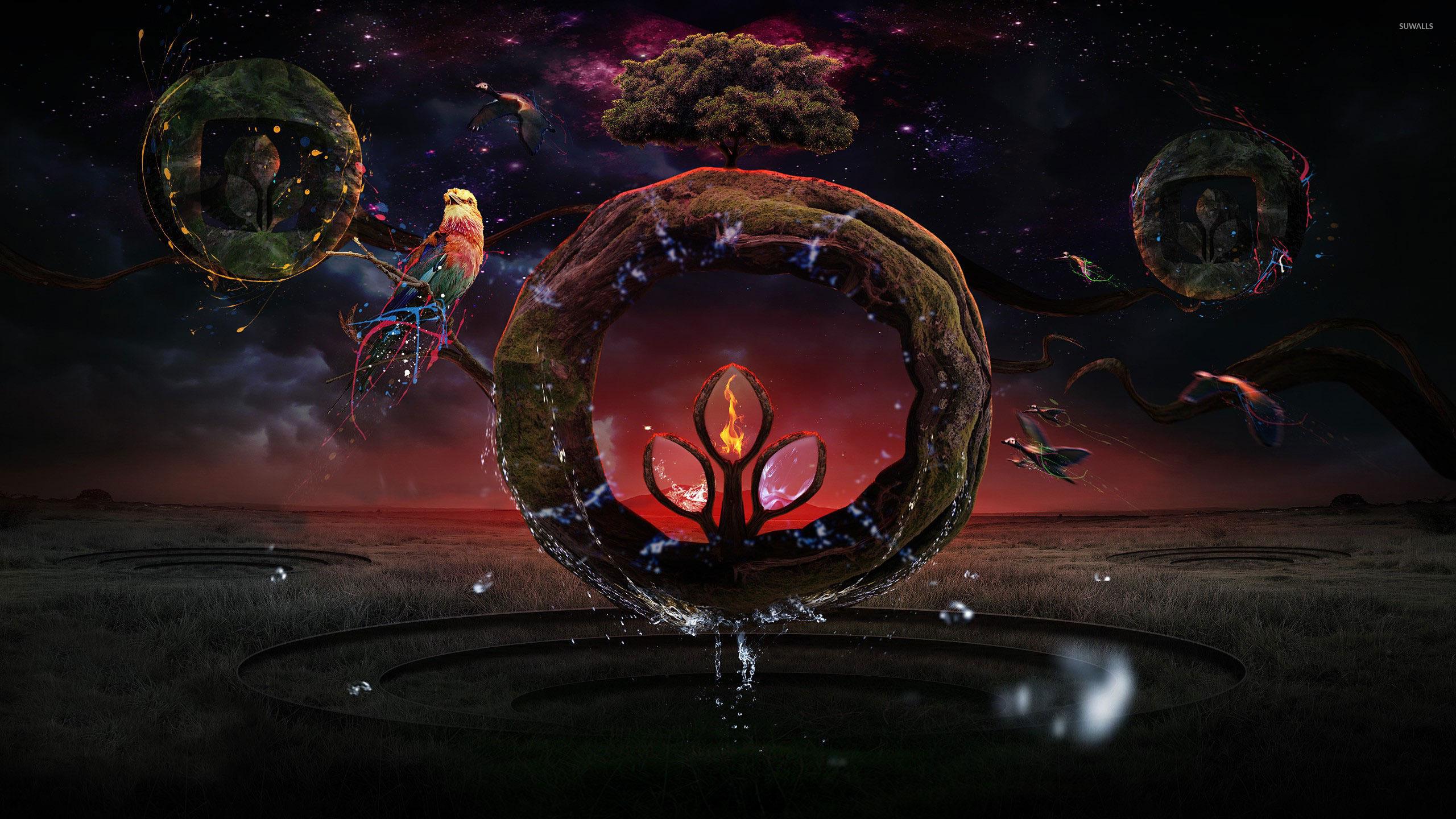 Abstract Nature 3D Wallpapers - Top Free Abstract Nature 3D Backgrounds ...