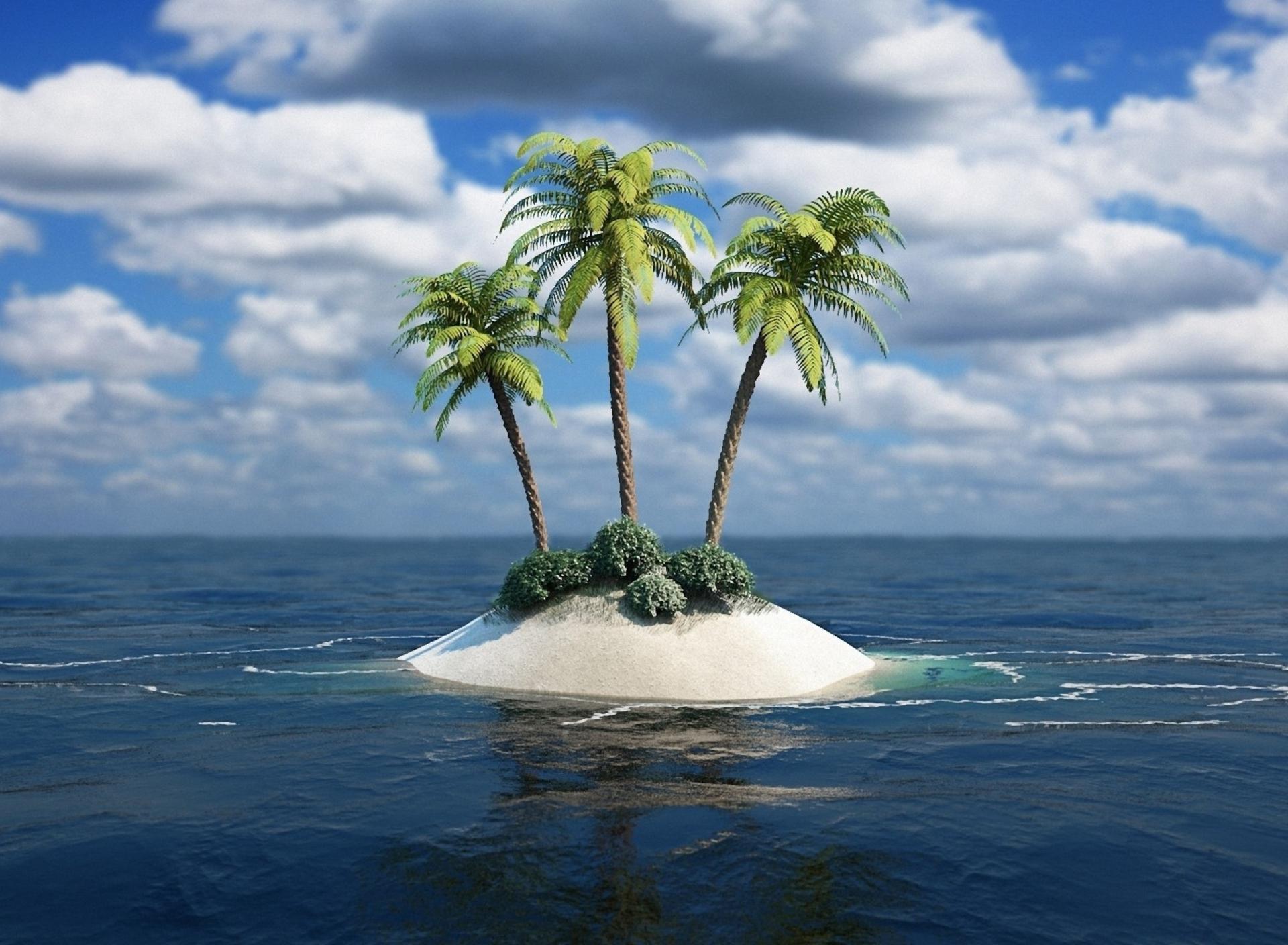 Palm Tree Island Wallpapers - Top Free Palm Tree Island Backgrounds ...