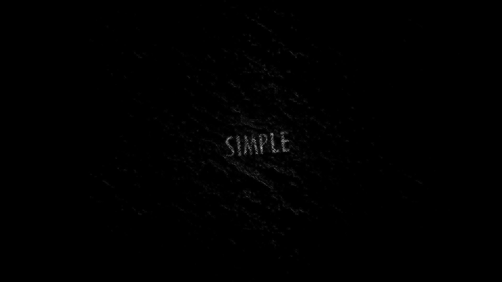 Simple Dark Desktop Wallpapers - Top Free Simple Dark Desktop ...
