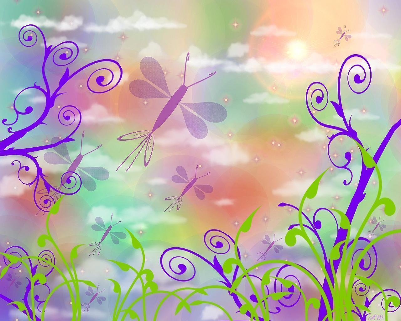 Dragonfly Art Wallpapers - Top Free Dragonfly Art Backgrounds ...