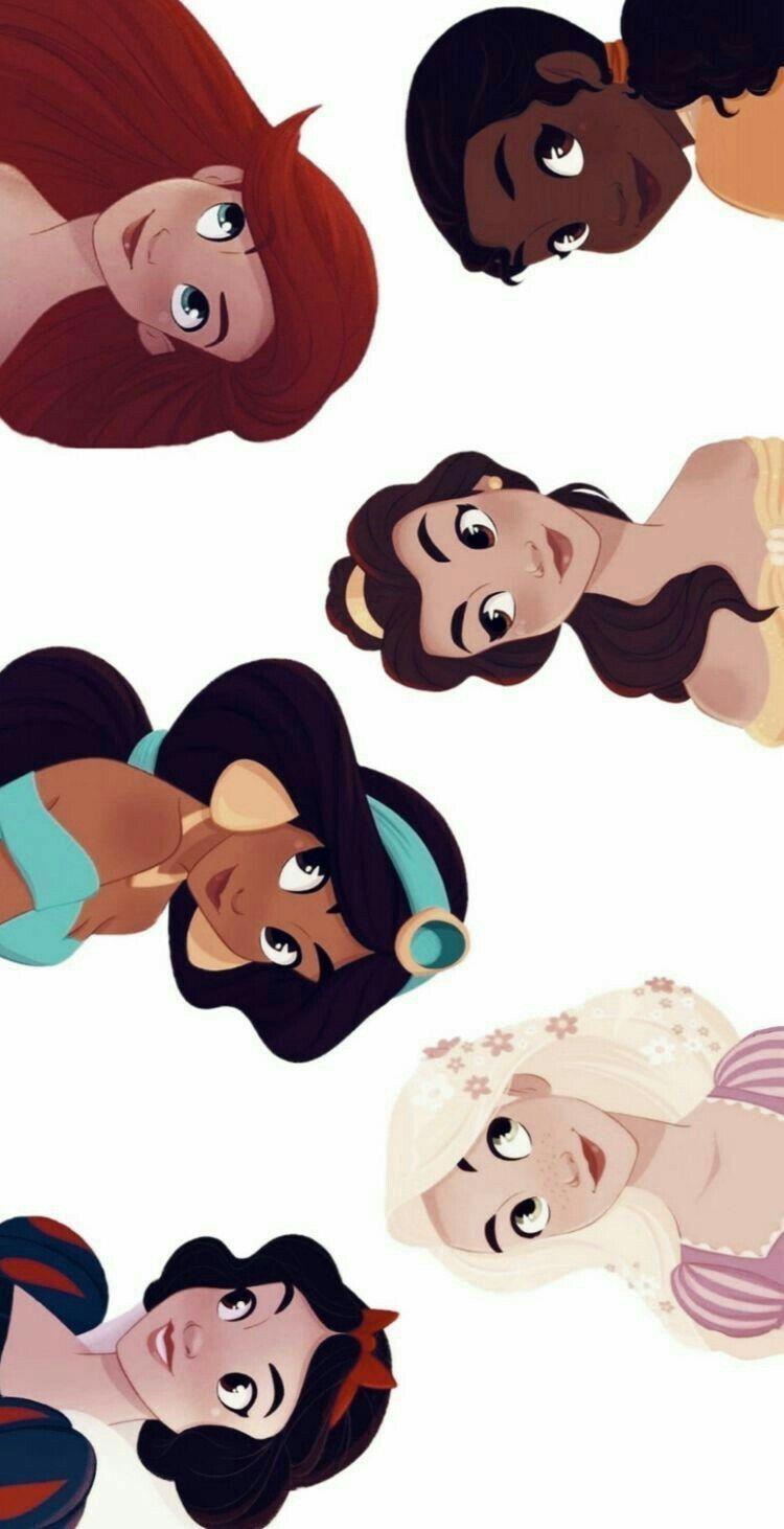 Cute Aesthetic Disney Princess Wallpapers - Top Free Cute Aesthetic ...