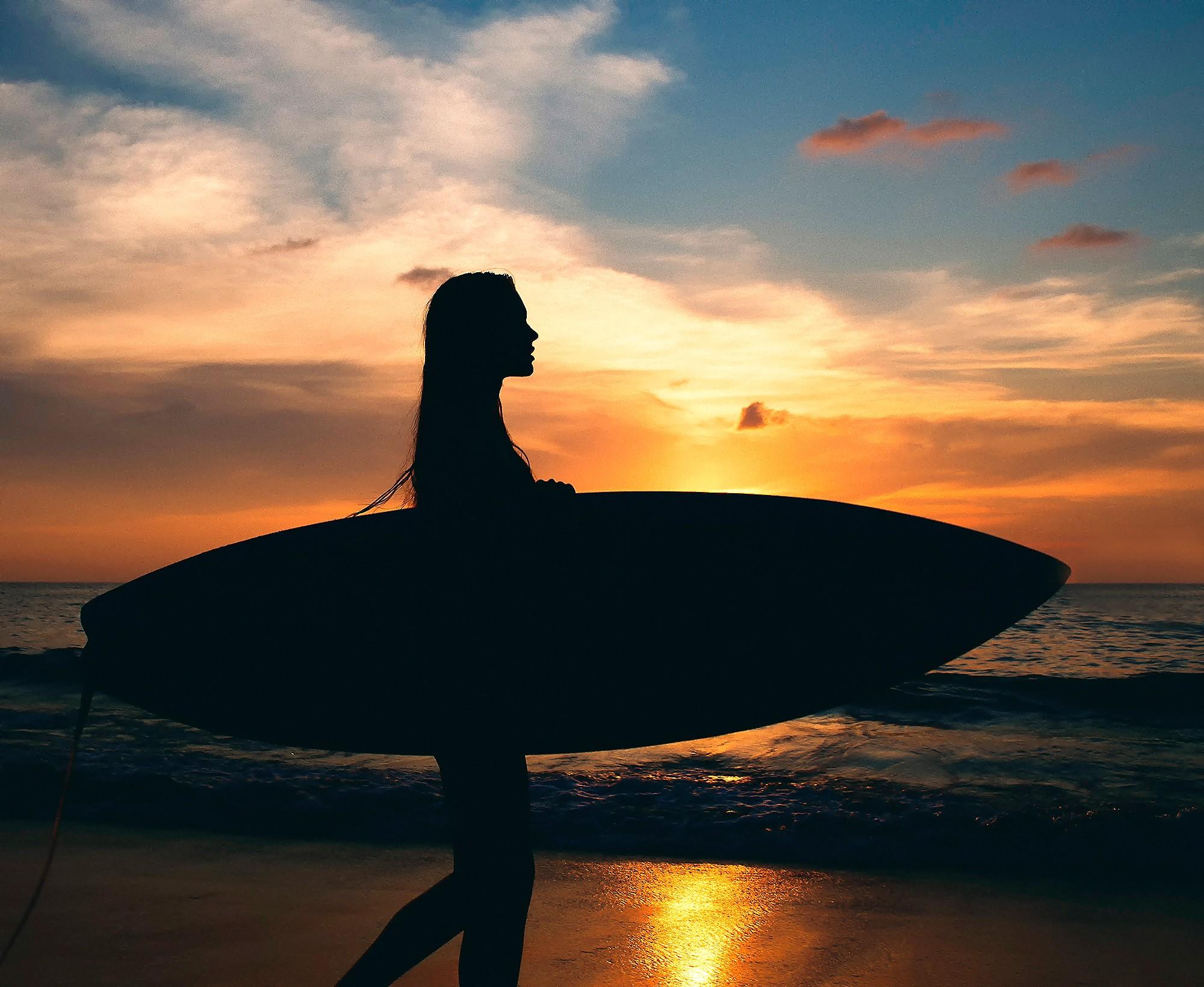 Surf Girl Wallpapers - Top Free Surf Girl Backgrounds - WallpaperAccess