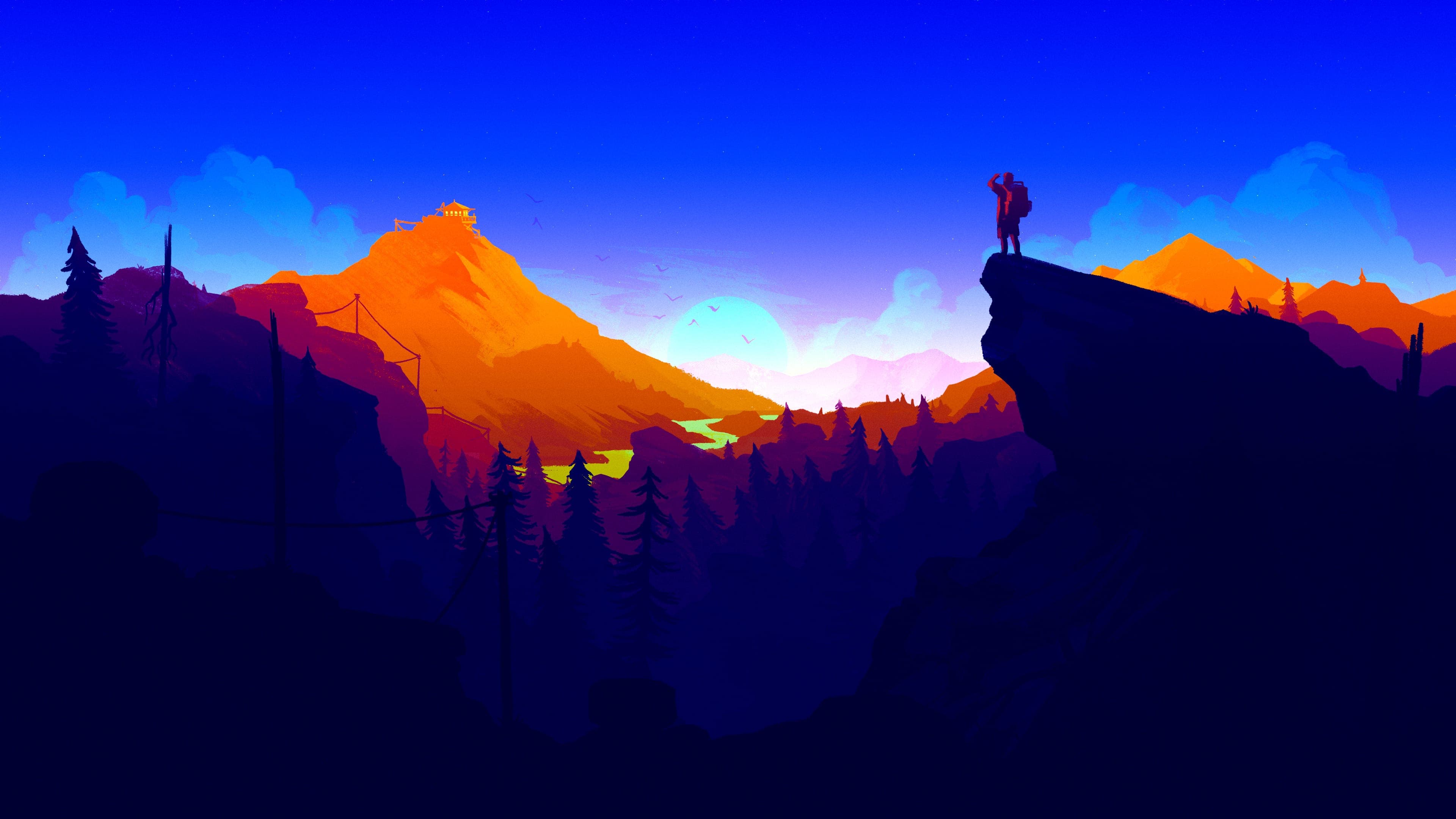 Red Firewatch Wallpapers - Top Free Red Firewatch Backgrounds ...