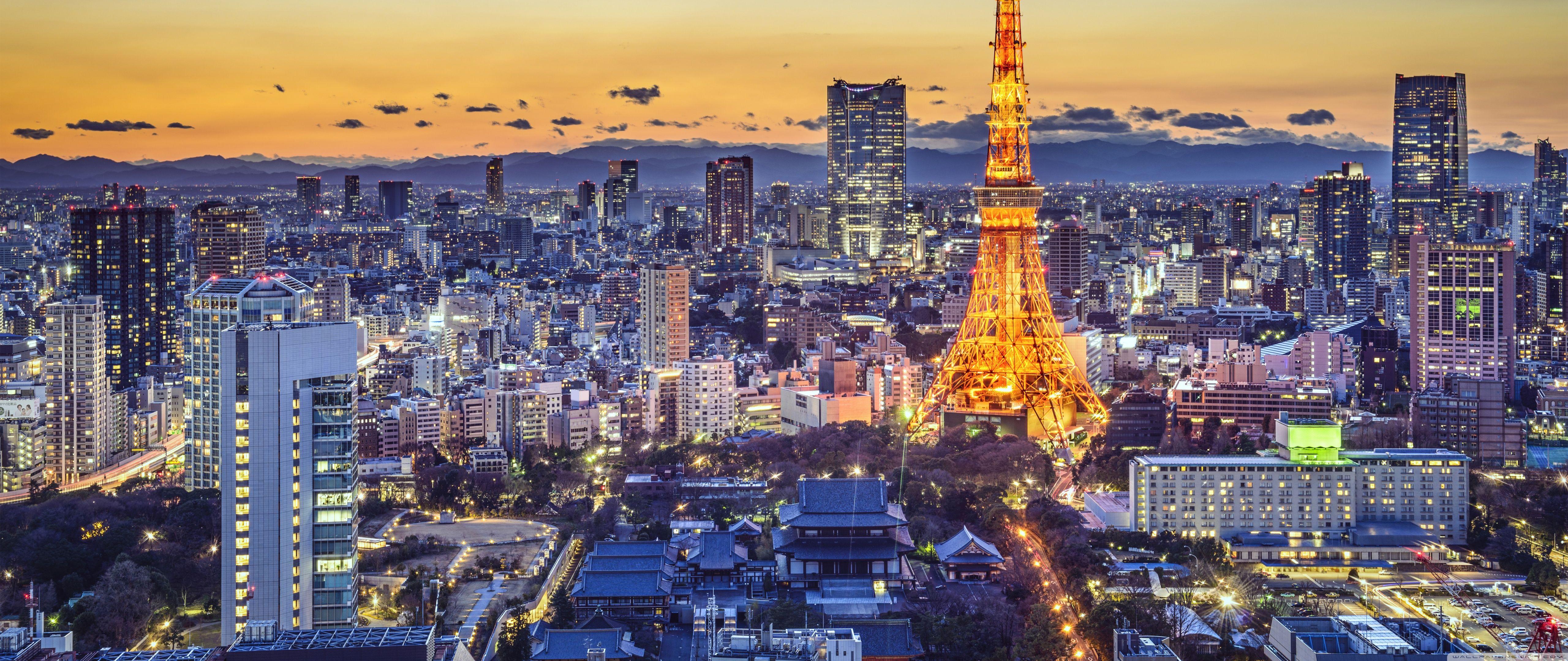 Tokyo Skyline Wallpapers - Top Free Tokyo Skyline Backgrounds ...