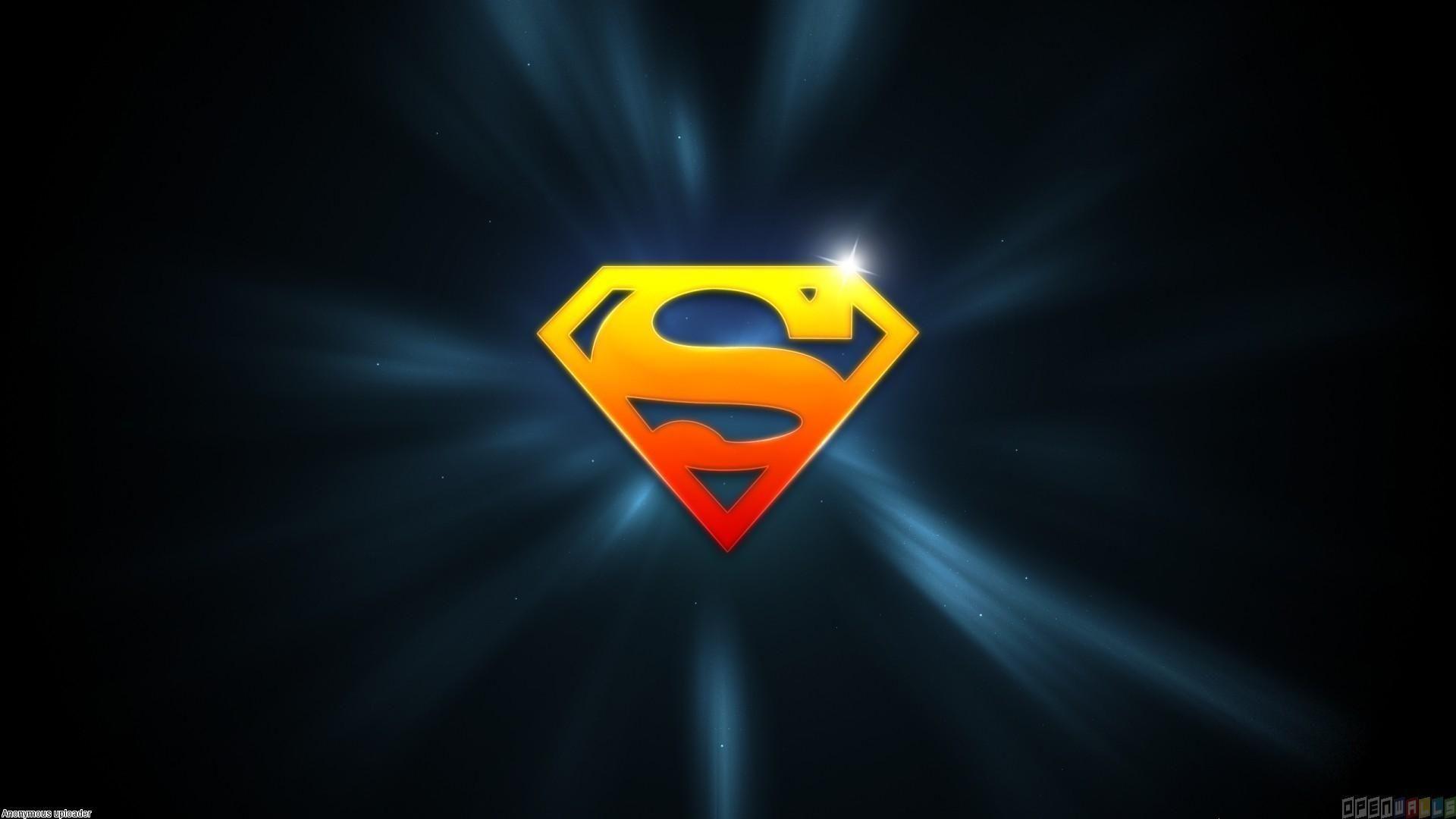 Blue Superman Logo Wallpapers - Top Free Blue Superman Logo Backgrounds ...