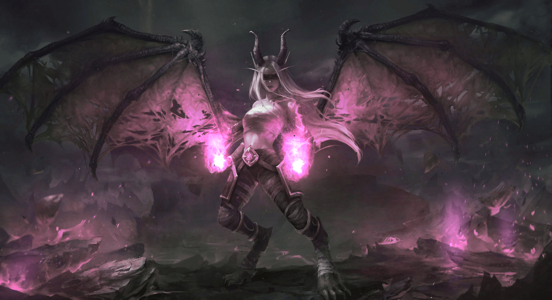 World of Warcraft Demon Hunter Wallpapers - Top Free World of Warcraft ...