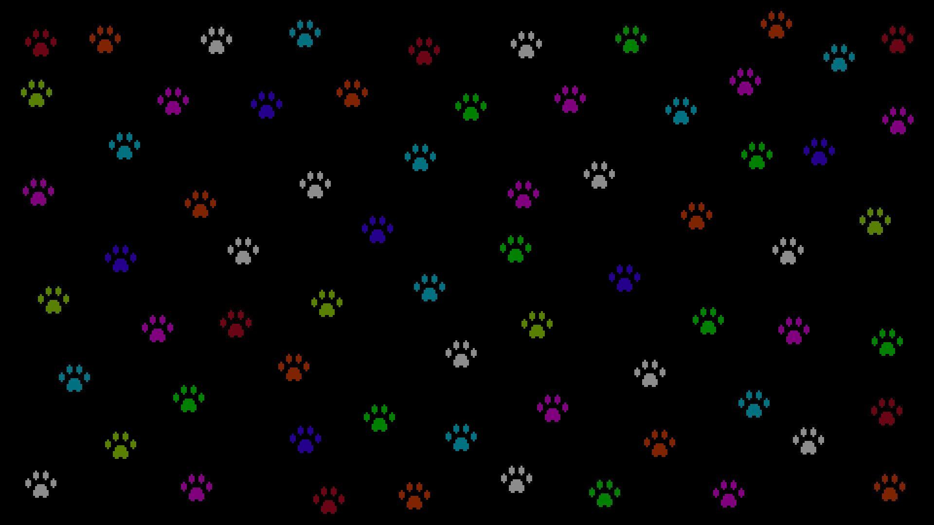 Paw Print Desktop Wallpapers - Top Free Paw Print Desktop Backgrounds ...