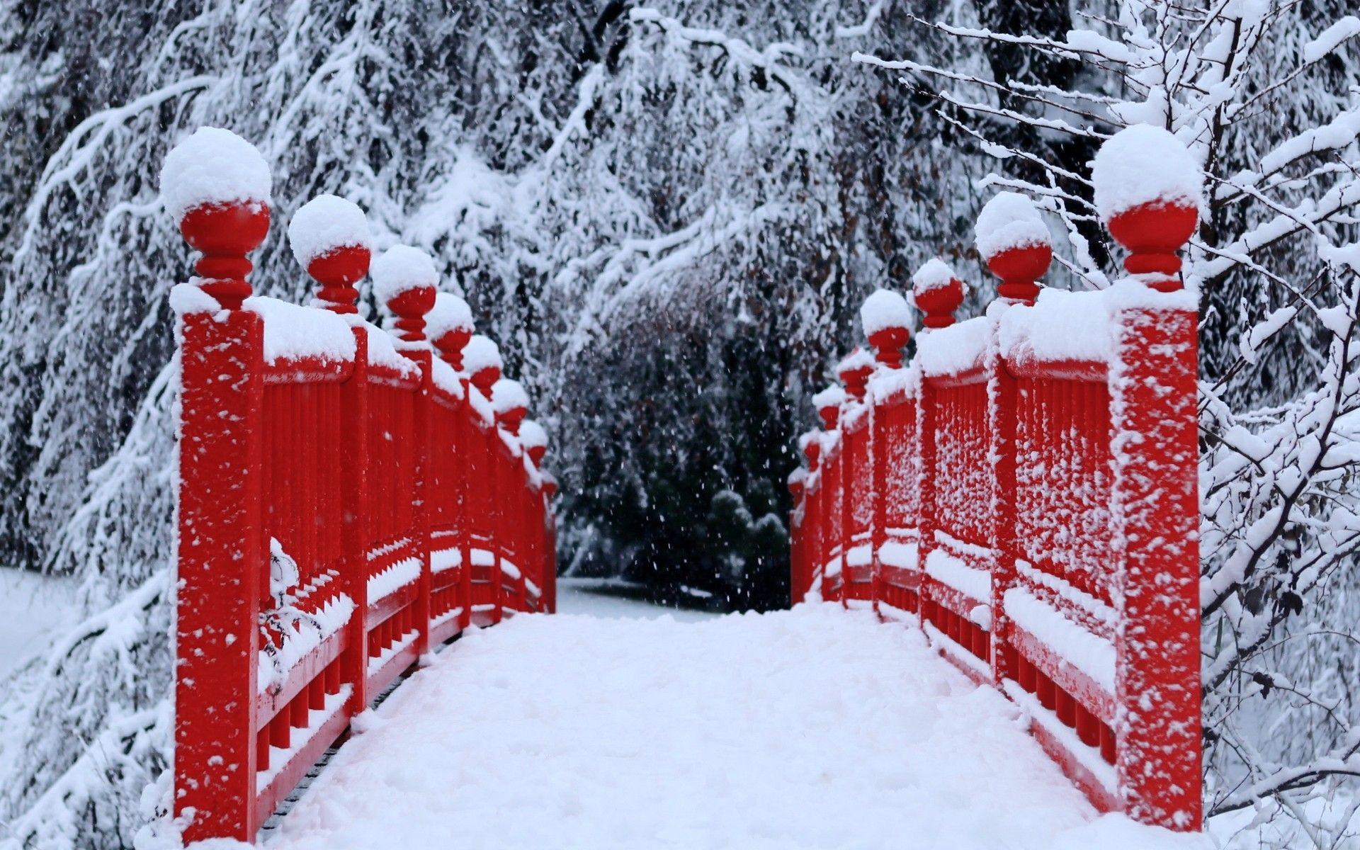 Snow Bridge Wallpapers - Top Free Snow Bridge Backgrounds - WallpaperAccess
