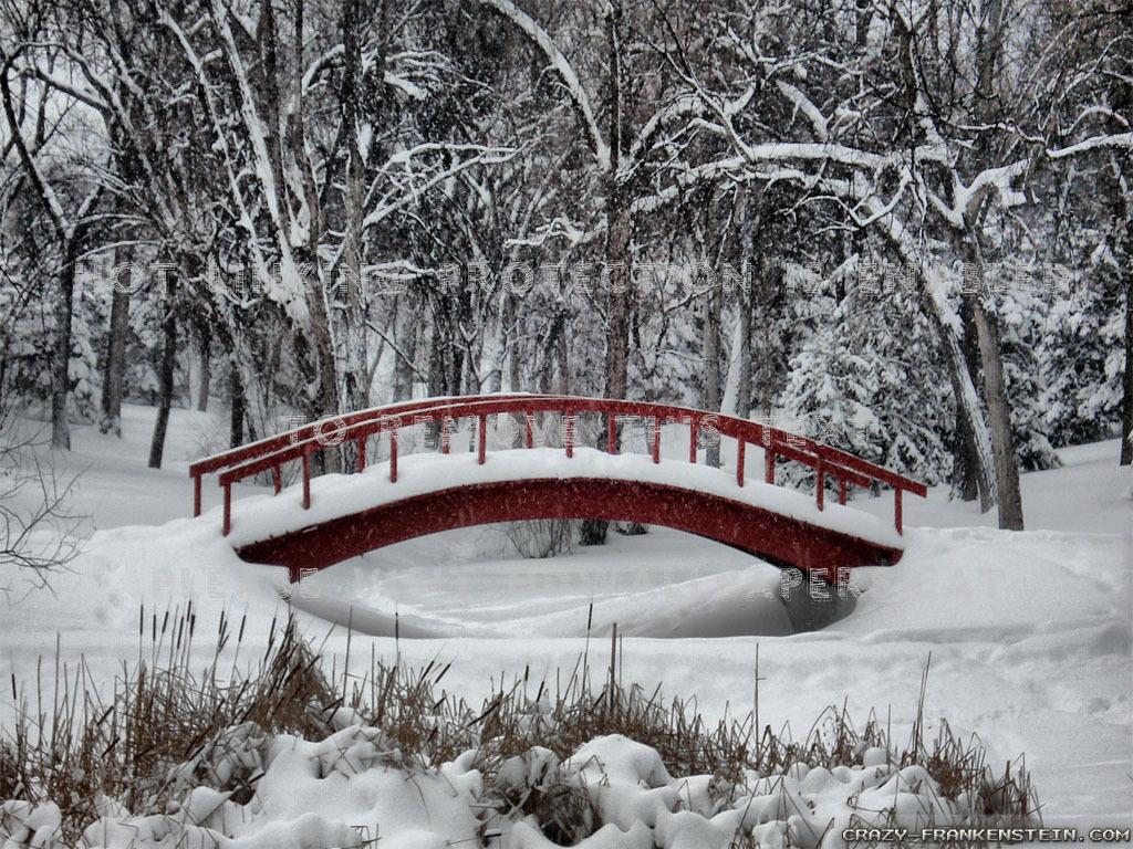 Snow Bridge Wallpapers - Top Free Snow Bridge Backgrounds - WallpaperAccess