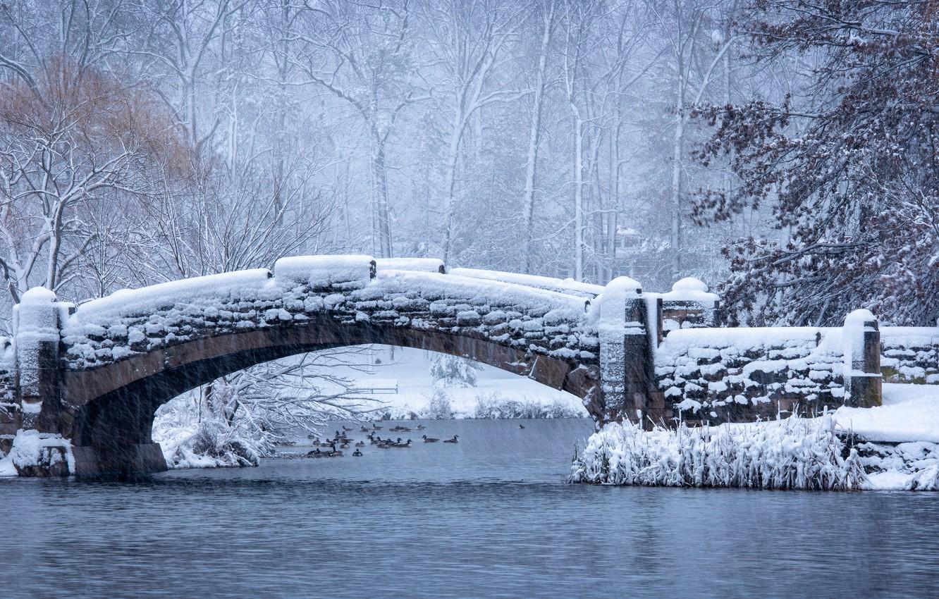 Snow Bridge Wallpapers - Top Free Snow Bridge Backgrounds - WallpaperAccess