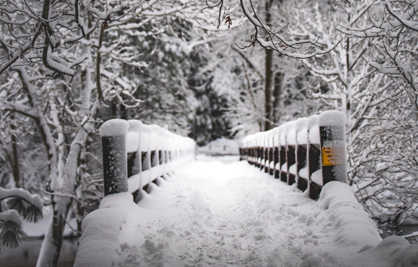 Snow Bridge Wallpapers - Top Free Snow Bridge Backgrounds - WallpaperAccess