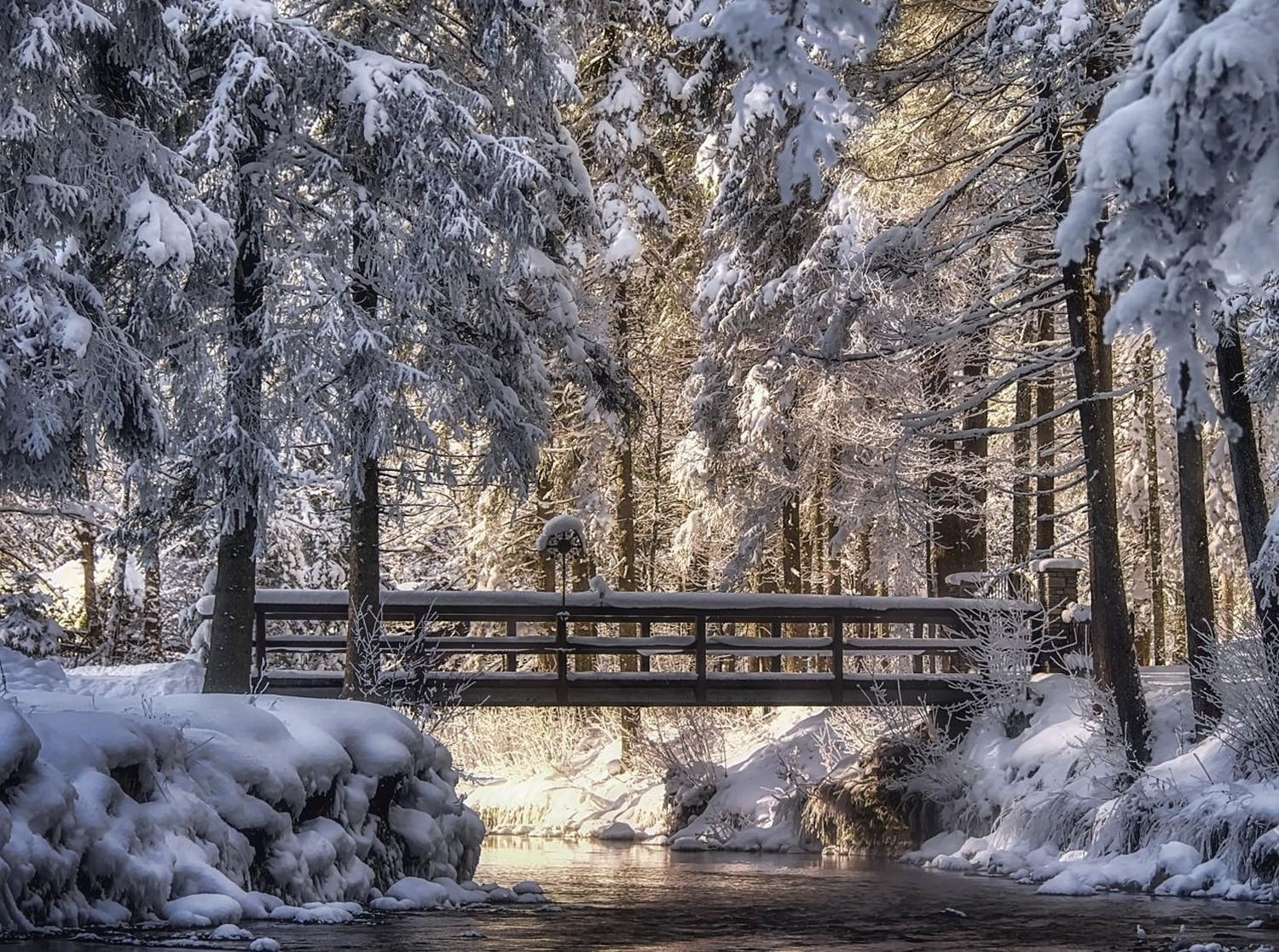 Snow Bridge Wallpapers - Top Free Snow Bridge Backgrounds - WallpaperAccess