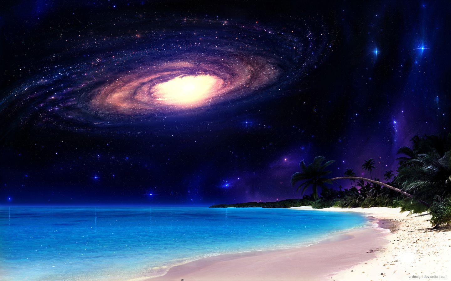 Beach Space Wallpapers - Top Free Beach Space Backgrounds - WallpaperAccess