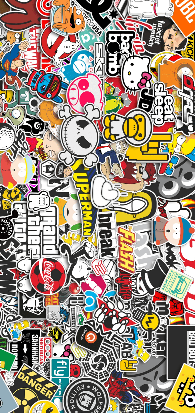 Sticker Bomb Phone Wallpapers - Top Free Sticker Bomb Phone Backgrounds ...