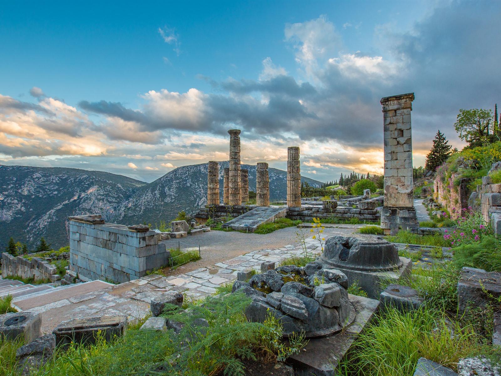 Greek Ruins Wallpapers - Top Free Greek Ruins Backgrounds - WallpaperAccess