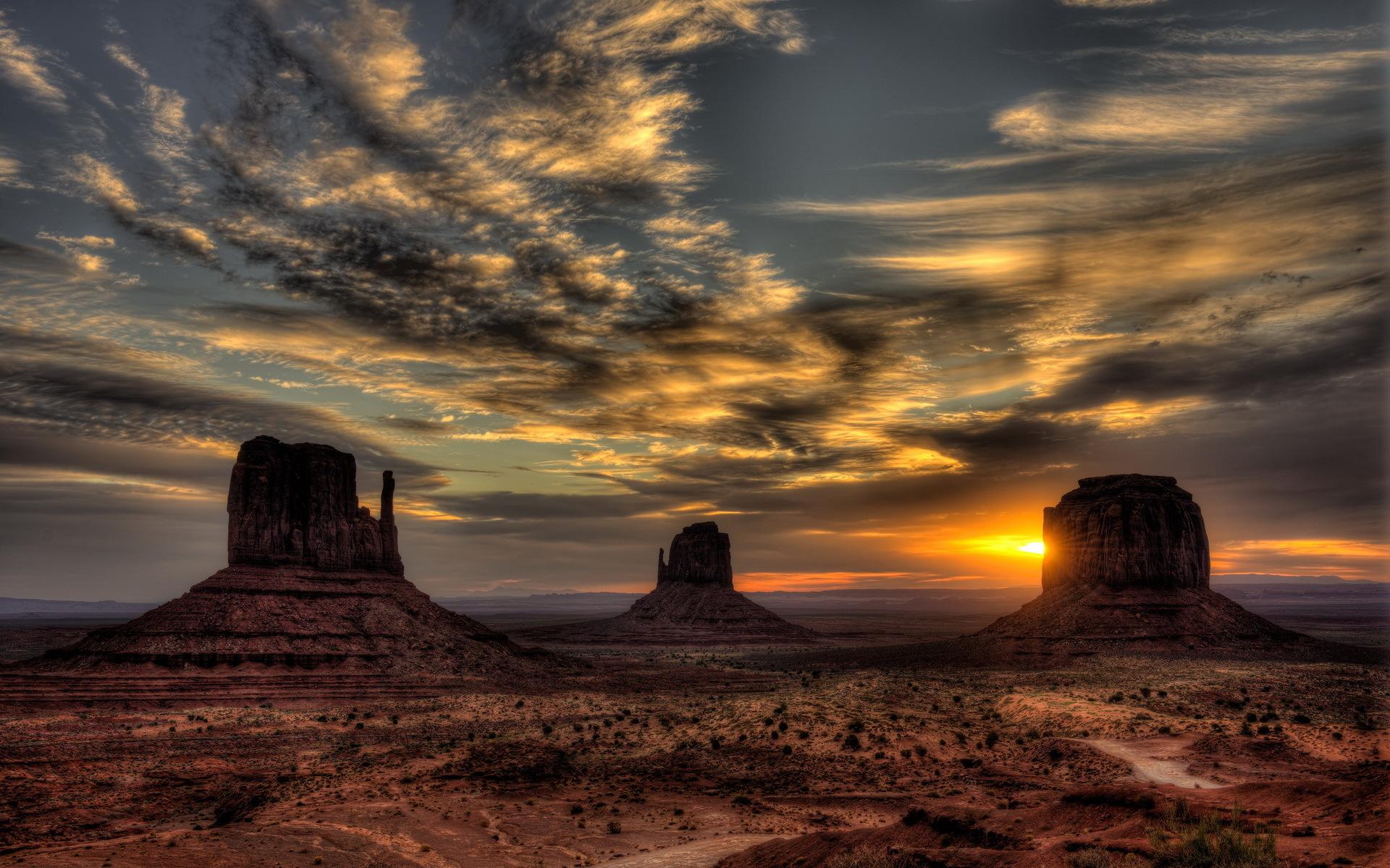 Monument Valley Sunset Wallpapers - Top Free Monument Valley Sunset ...