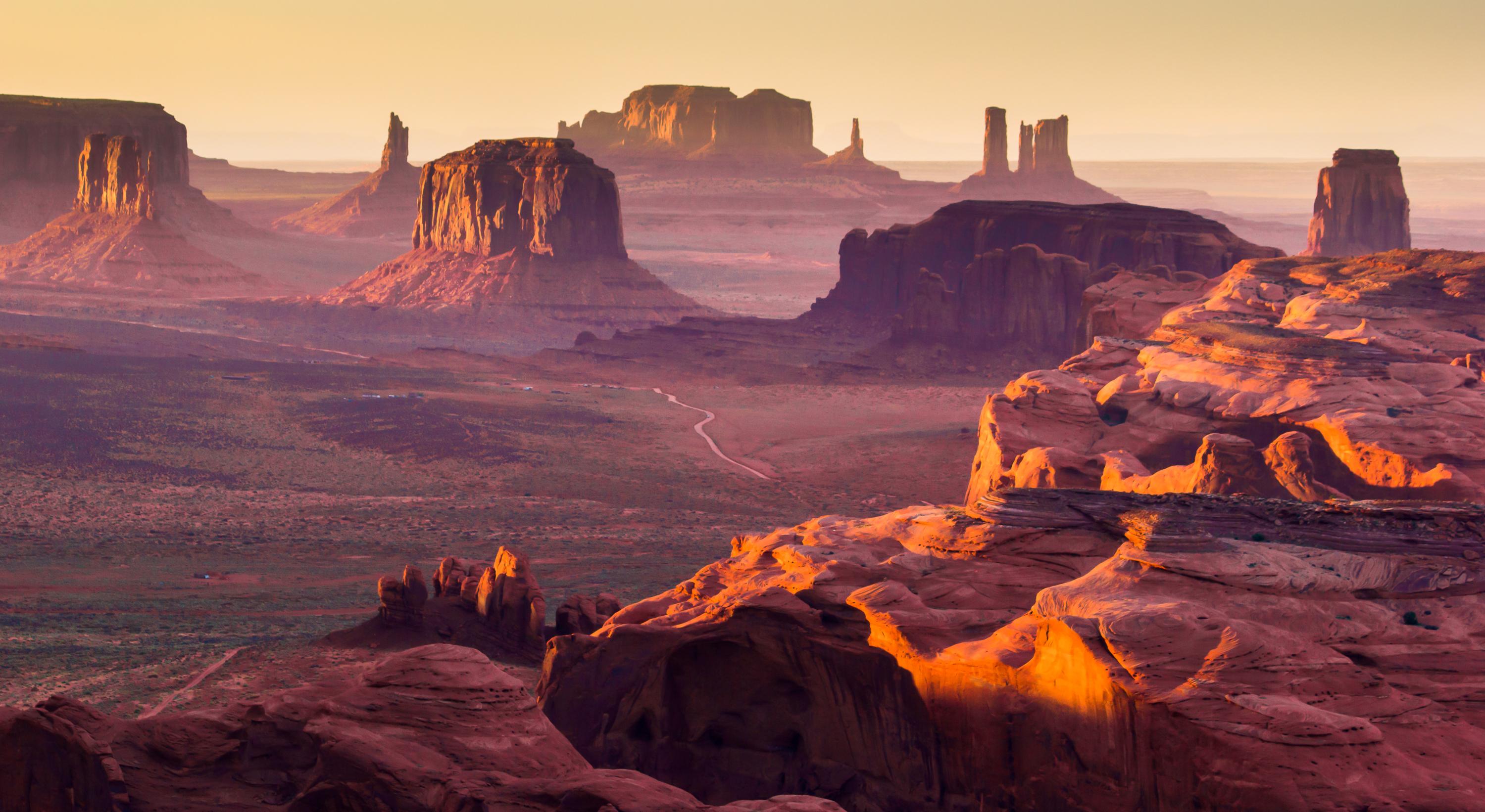 Monument Valley Sunset Wallpapers - Top Free Monument Valley Sunset ...