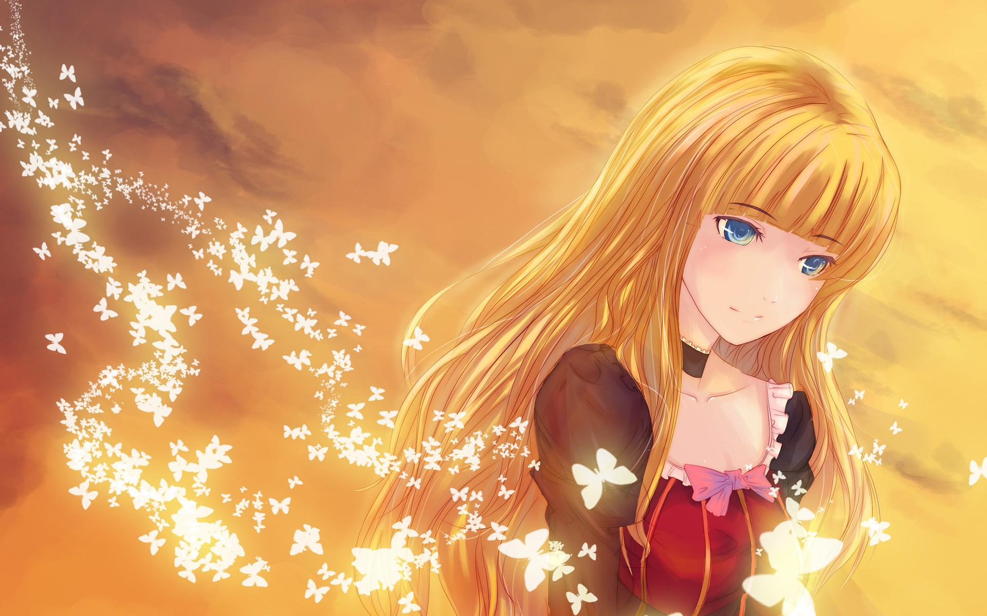 Cute Yellow Anime Wallpapers - Top Free Cute Yellow Anime Backgrounds ...