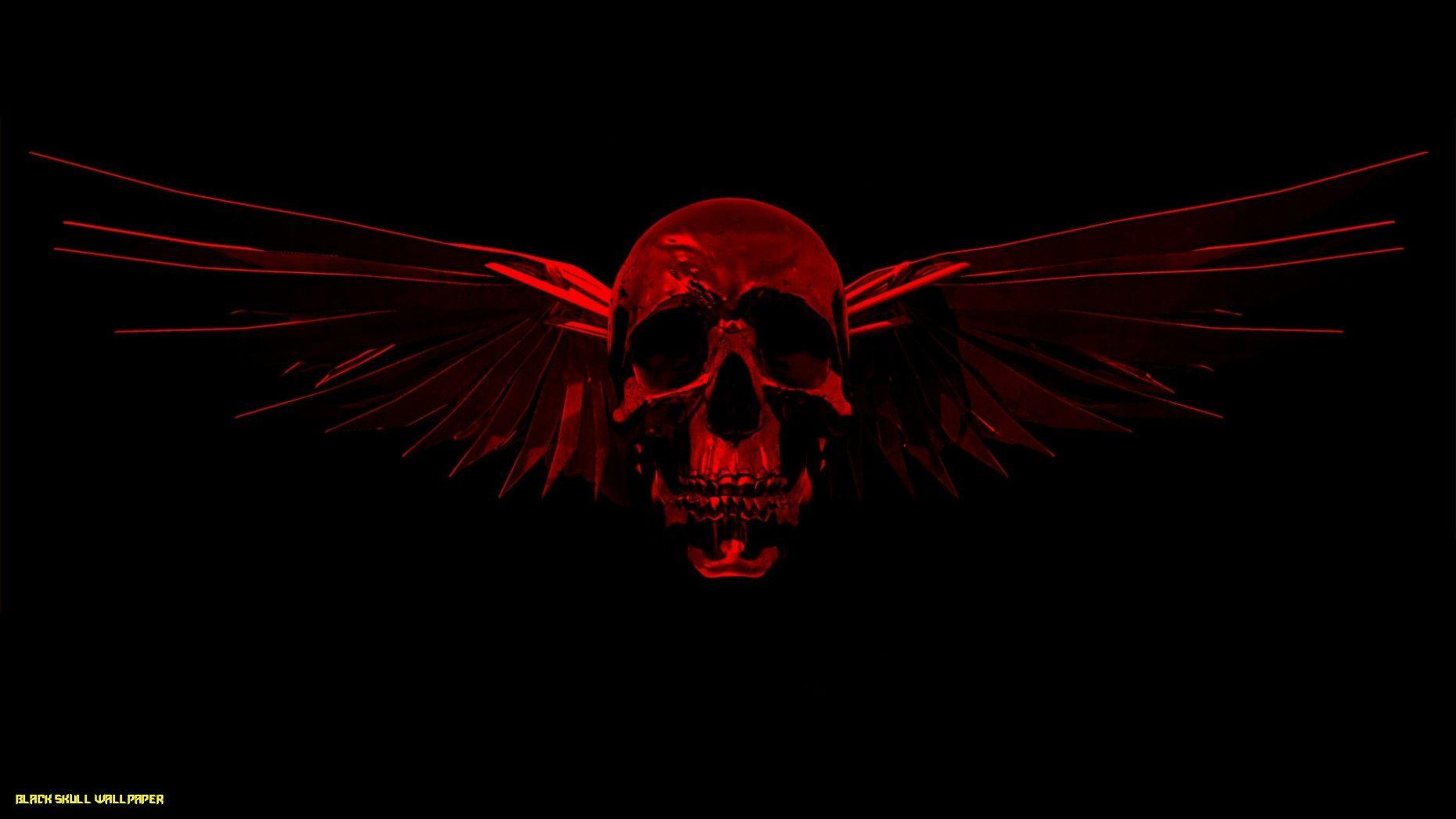 Neon Red Skull Wallpapers - Top Free Neon Red Skull Backgrounds ...